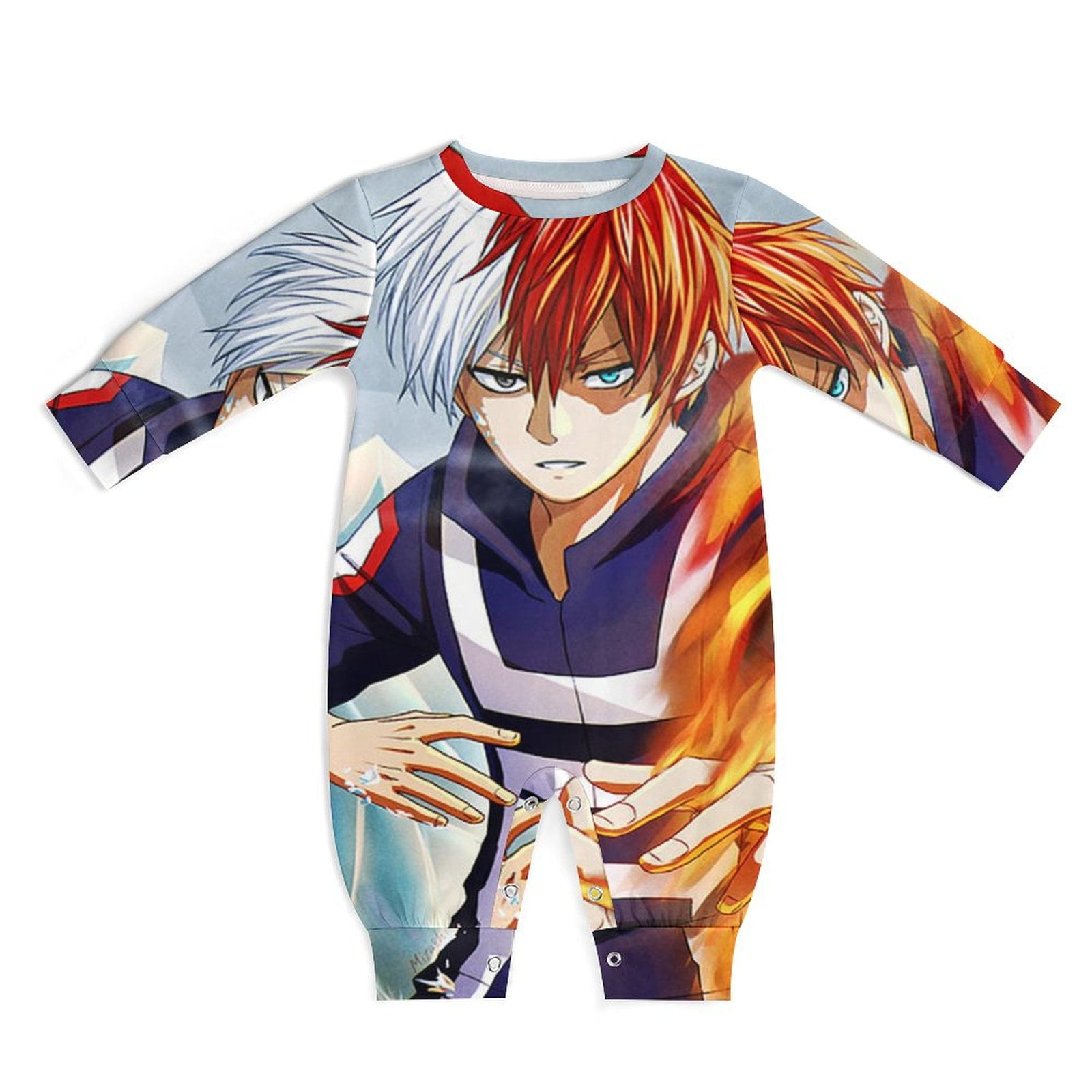 My Hero Academia Unisex Baby Boy Girl Rompers Long Sleeve Infant ...