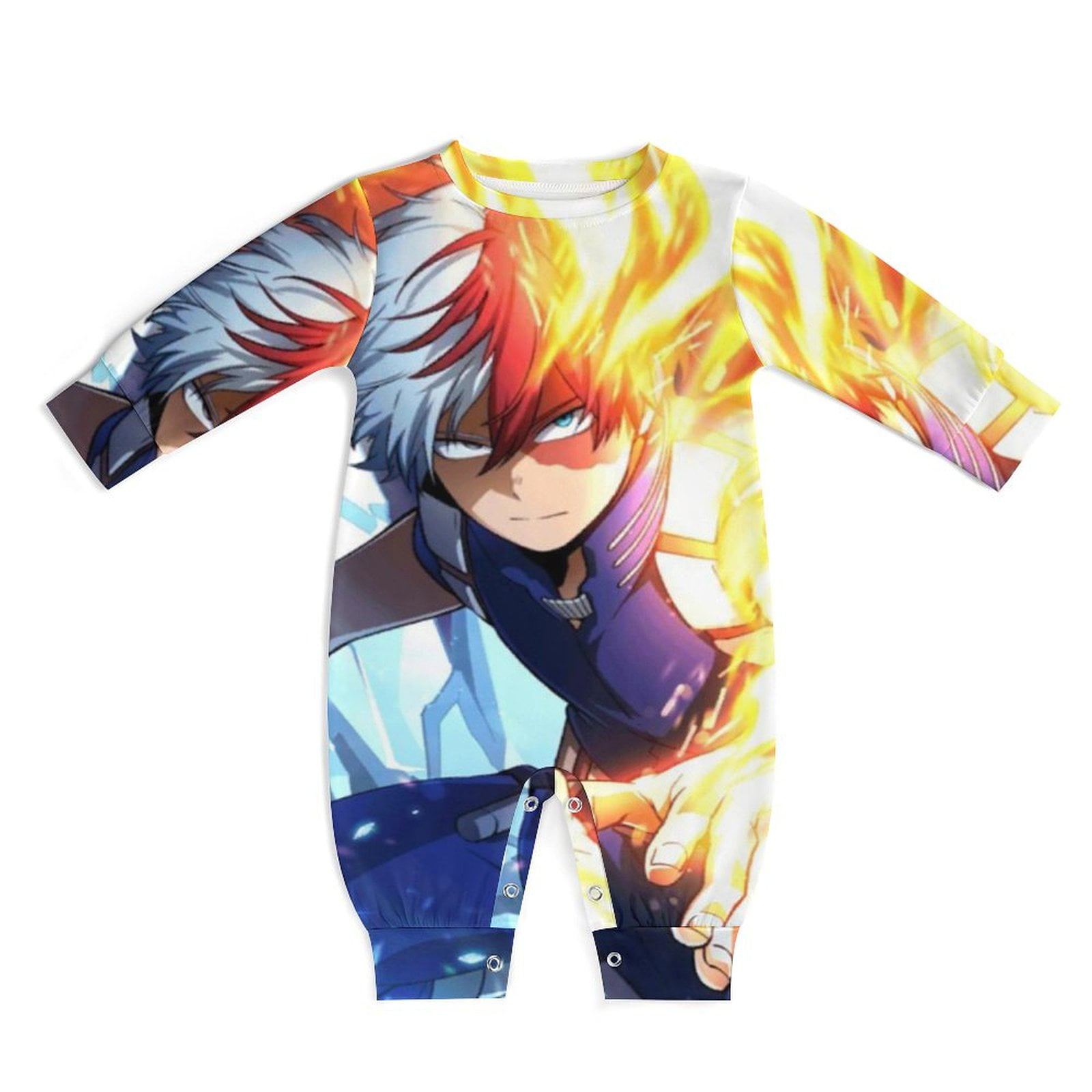 My Hero Academia Unisex Baby Boy Girl Rompers Long Sleeve Infant ...