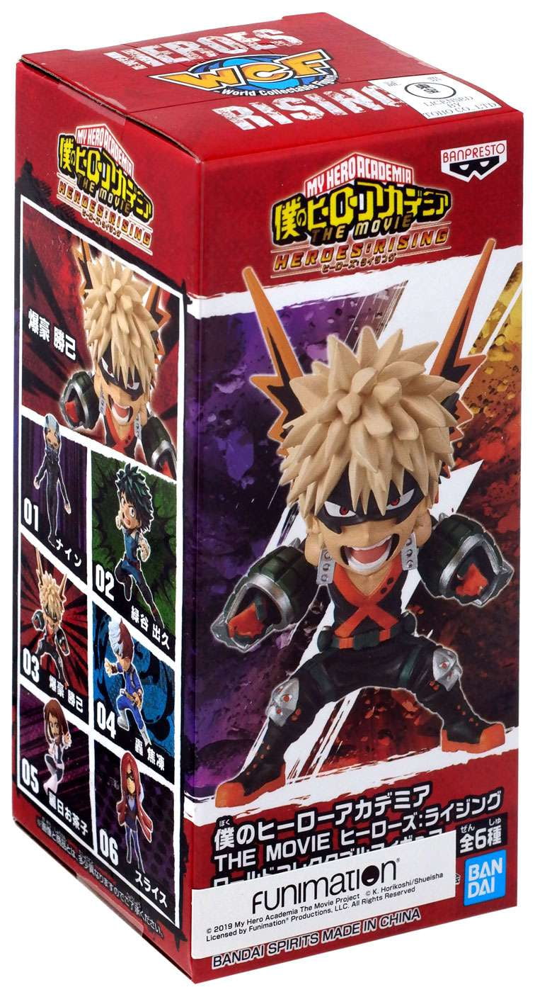 My Hero Academia WCF World Collectable Figure Katsuki Bakugo PVC ...