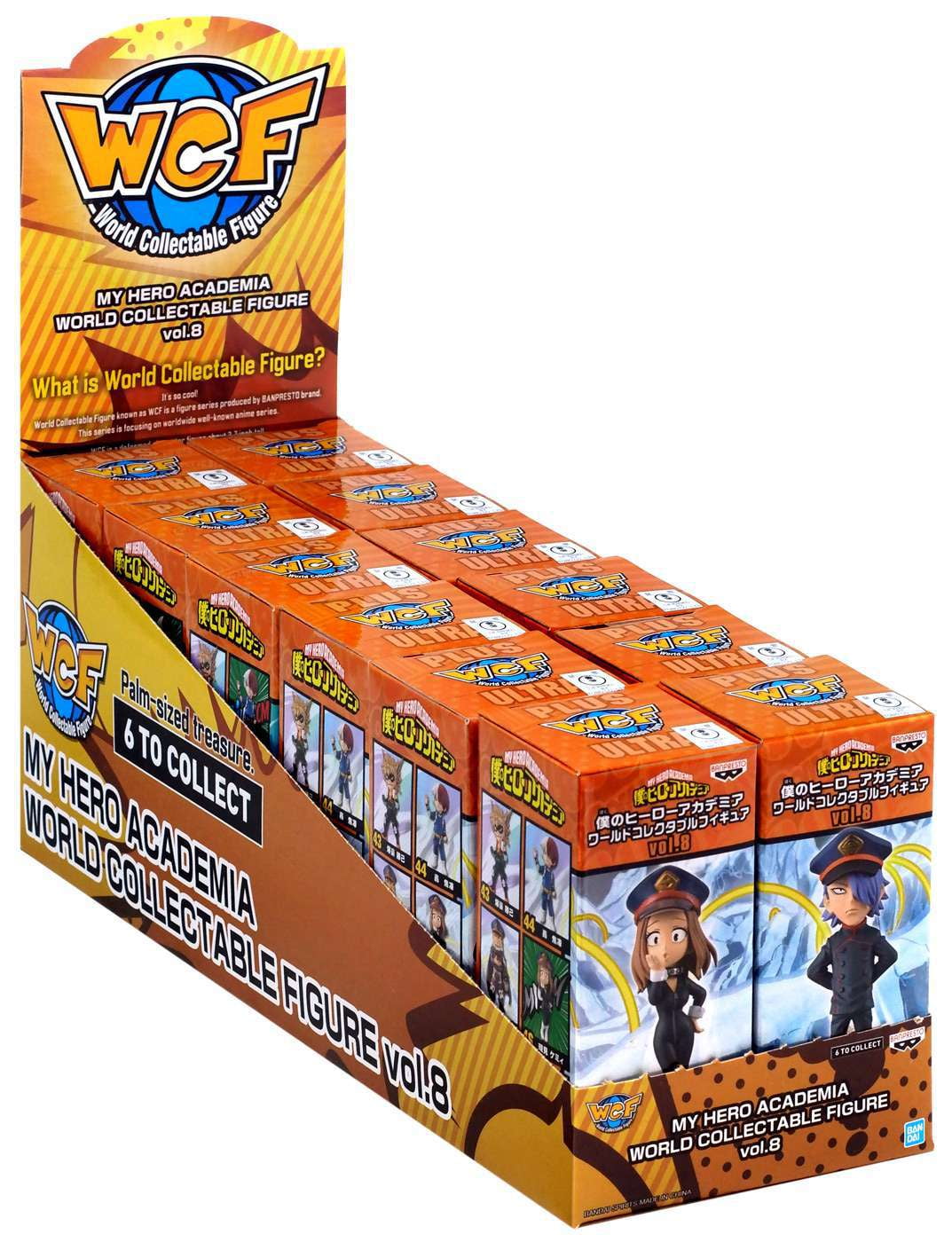 My Hero Academia WCF World Collectable Figure Vol. 8 Box of 12 PVC ...