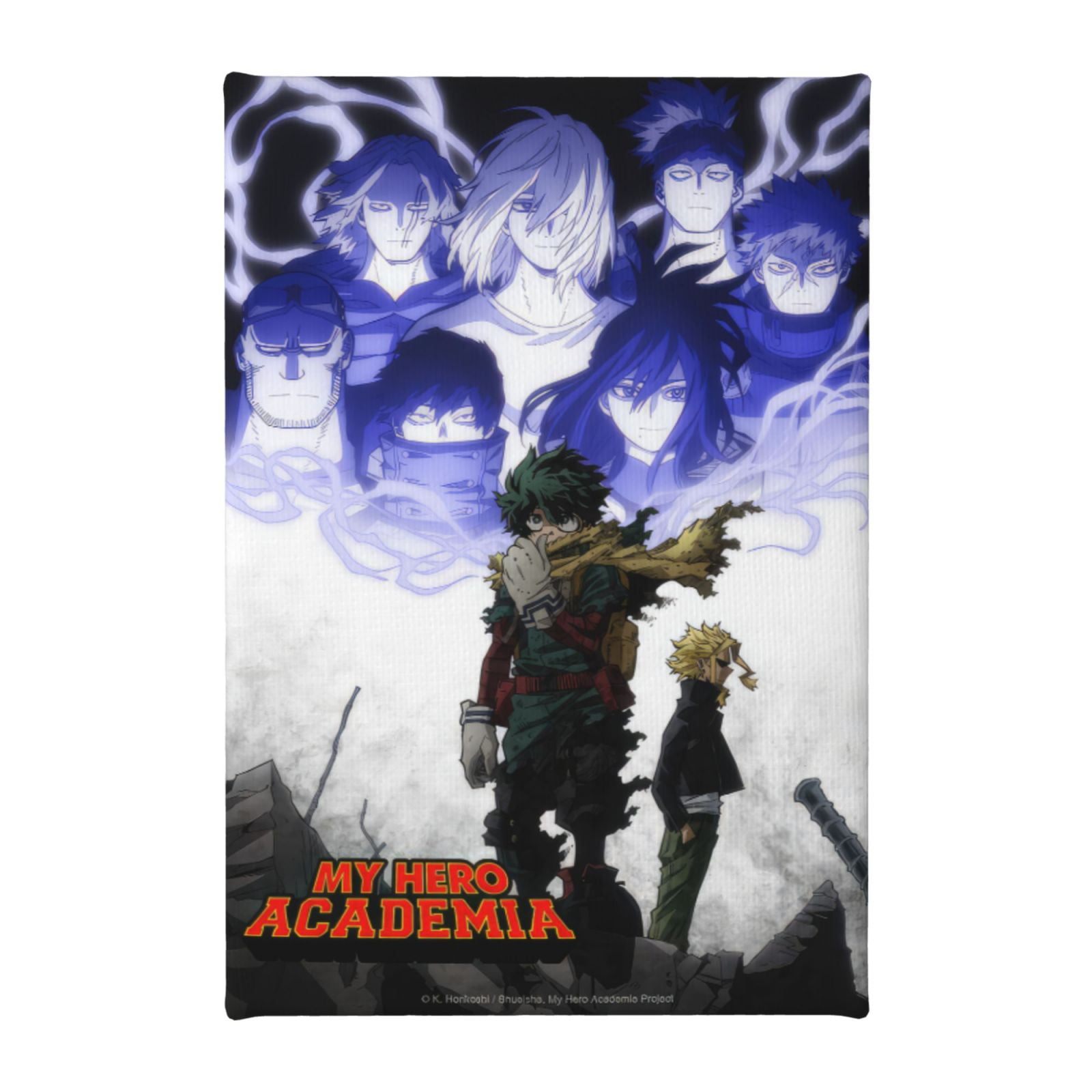 My Hero Academia Wall Art Canvas Posters, Anime Poster 11.8*7.8 Inch ...