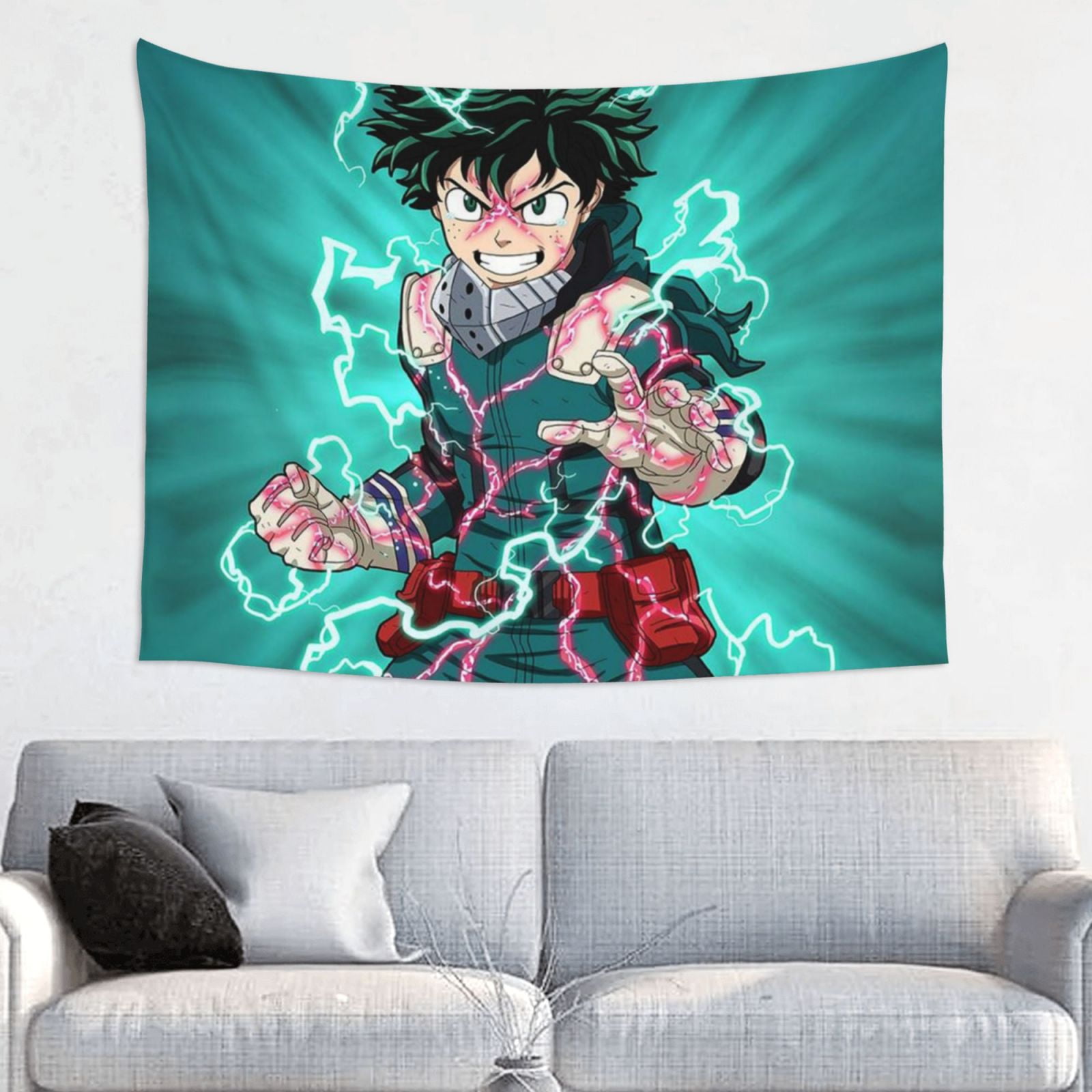 My Hero Academia Wall Tapestry Cartoon Poster for Bedroom Aesthetics ...