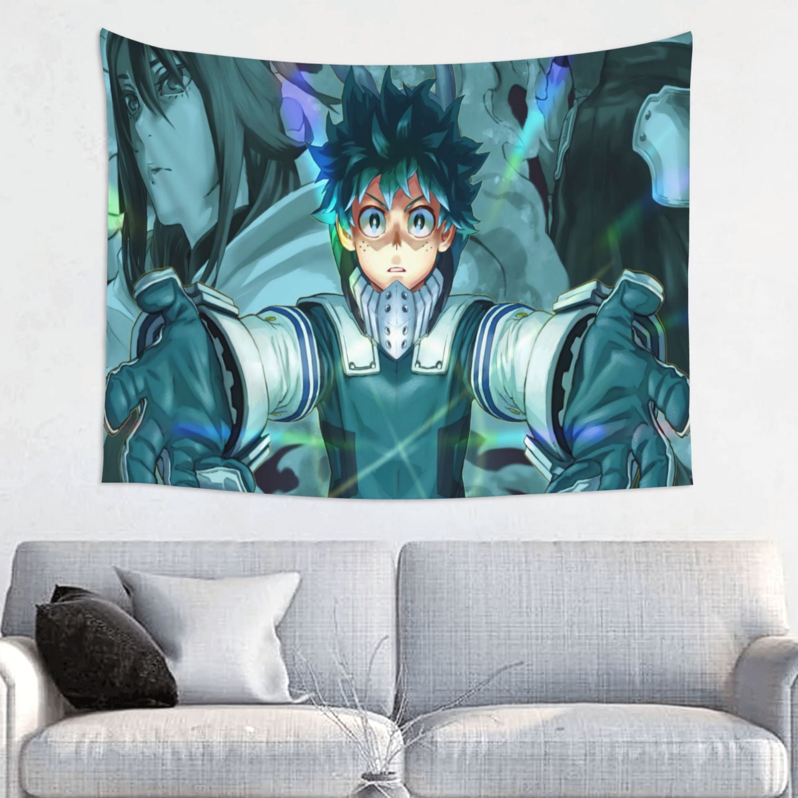 My Hero Academia Wall Tapestry Cartoon Poster for Bedroom Aesthetics ...
