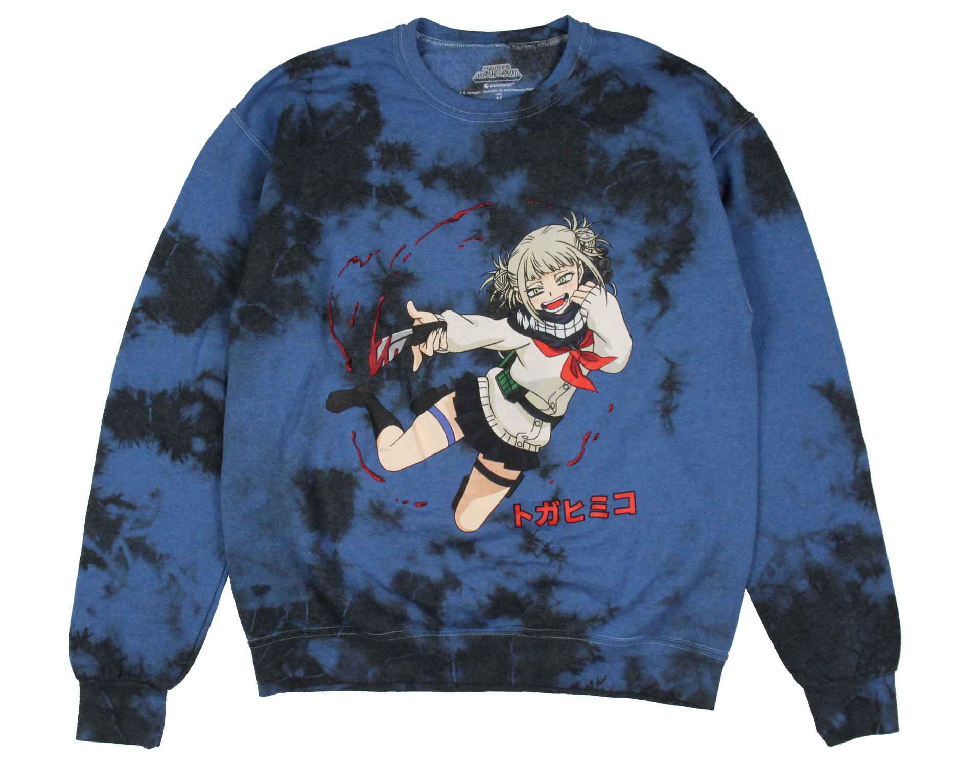 My Hero Academia Women's League of Villains Himiko Toga Blood Tie-Dye ...