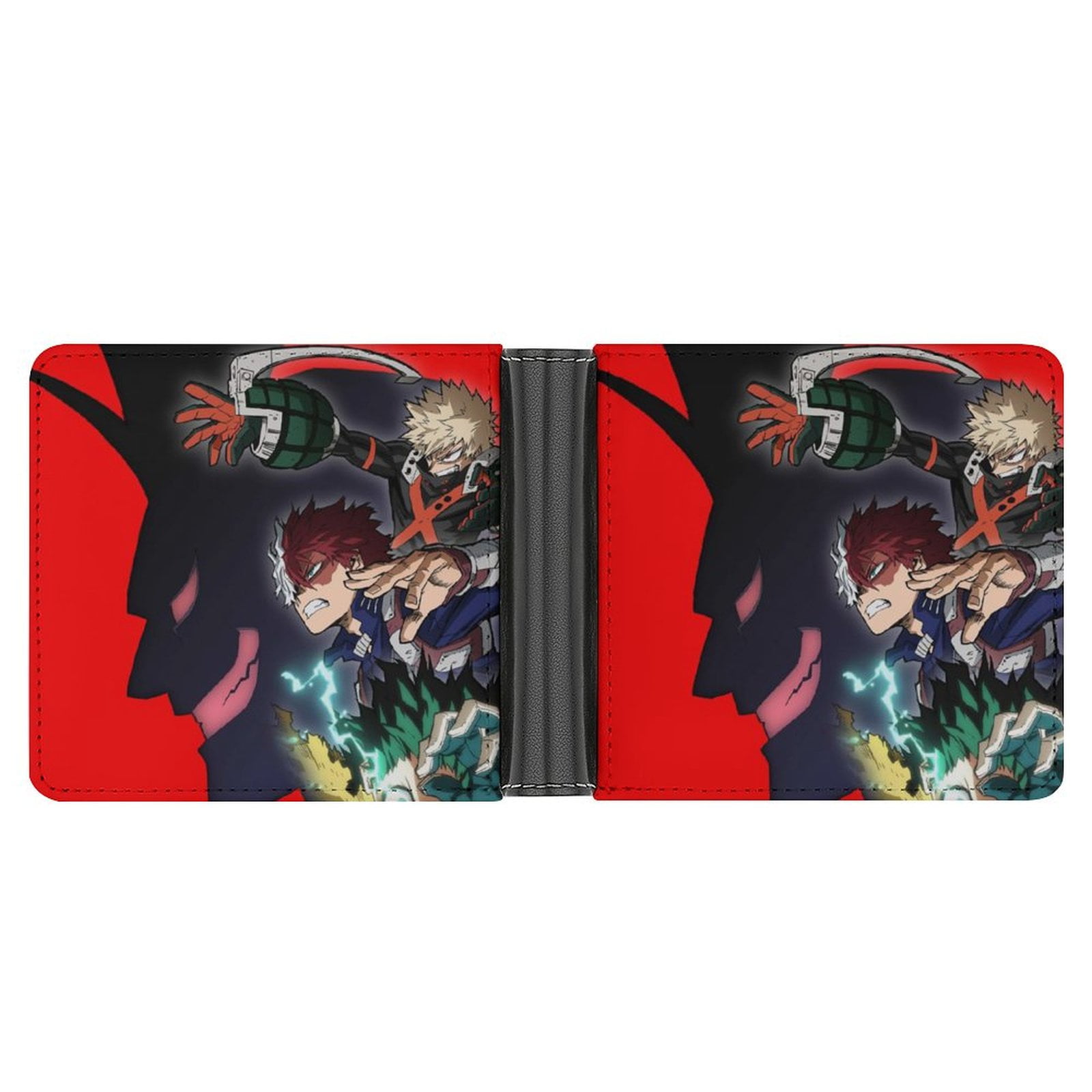 My Hero Academia You Are Next PU Leather Bifold Wallet Money Organizers ...
