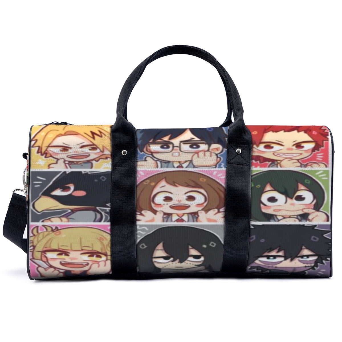 My Hero -AcademiaCartoon Travel Luggage Bag with Shoulder Strap Tote ...