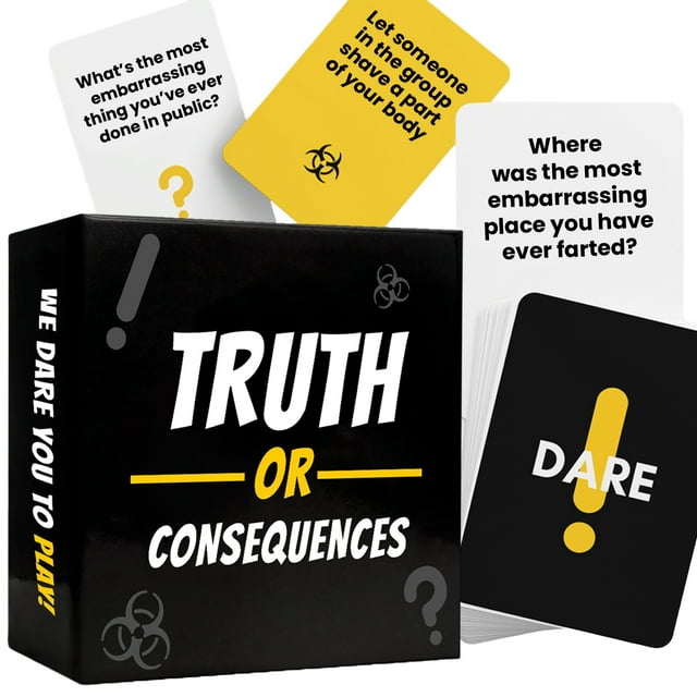 My Hero Cards Truth or Consequences Card Game, 255 Piece - Walmart.com