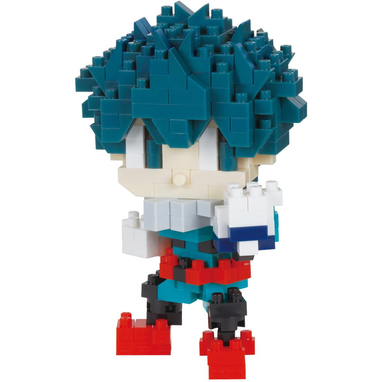 My Hero Izuku Midoriya Nanoblock Charanano Figure - Walmart.com
