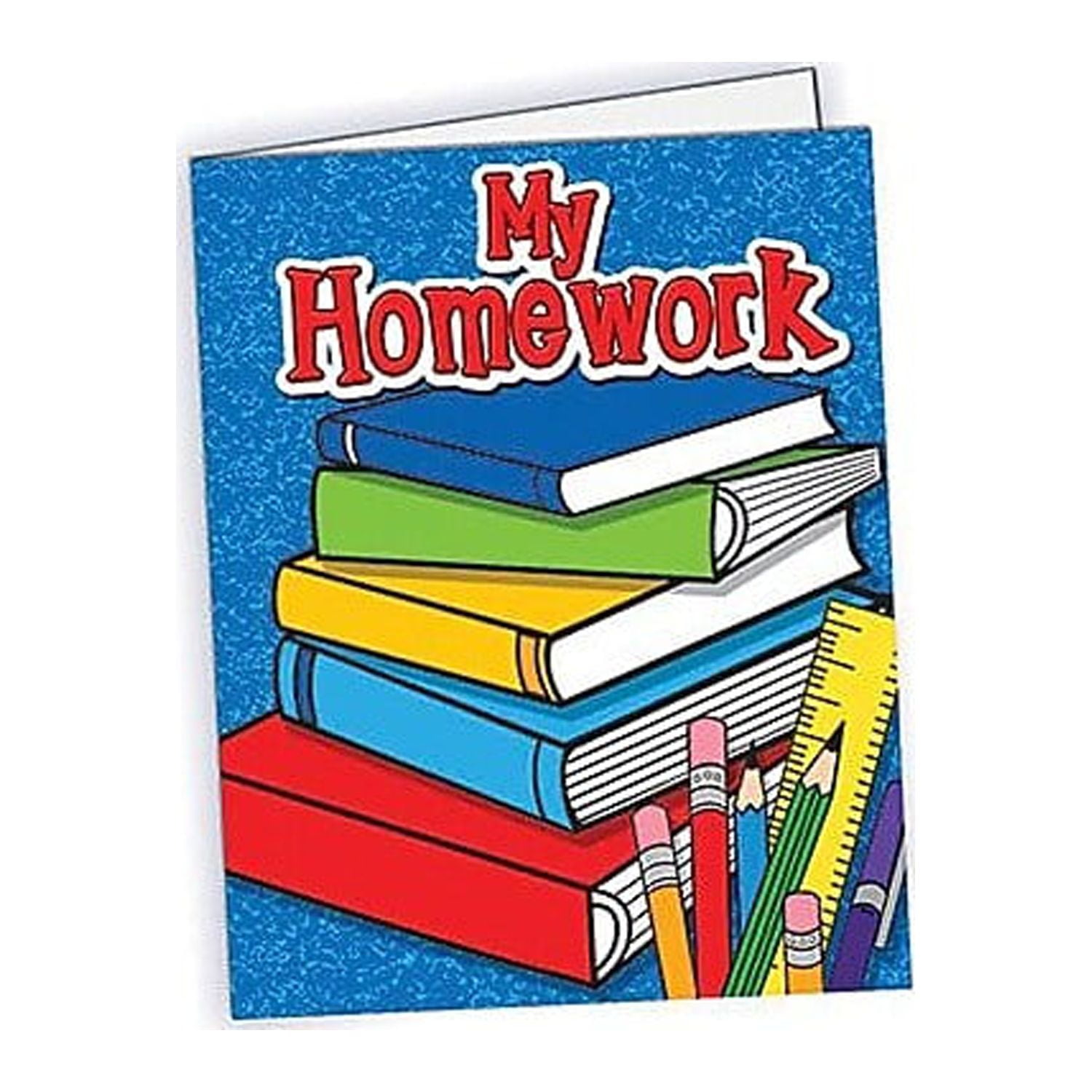 Teacher Created My Homework Pocket Folder (TCR 4941) - Walmart.com