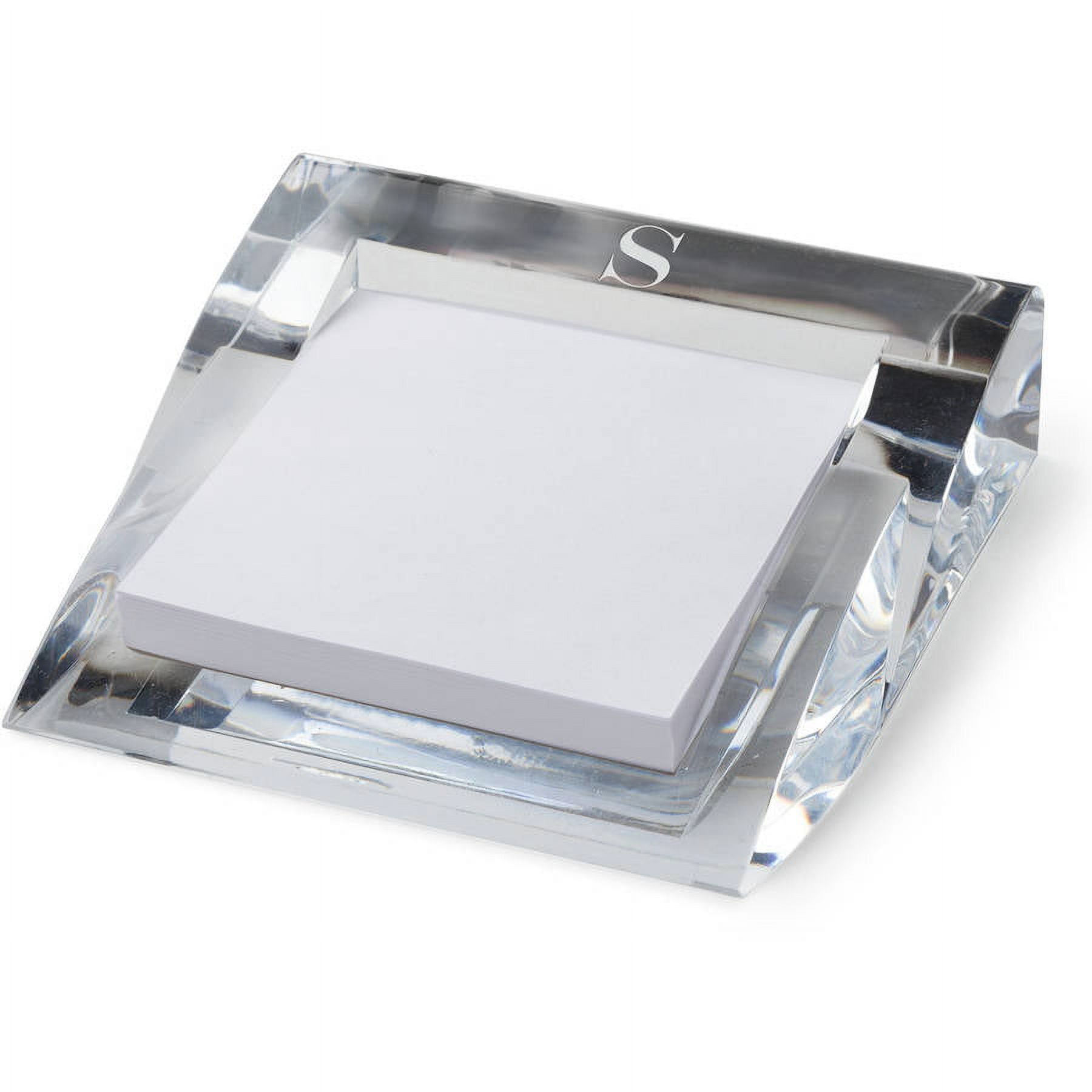 Acrylic Notepad Holder - Personalized Initial - Walmart.com