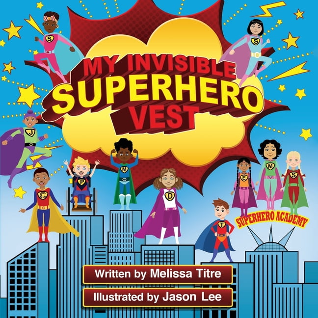 My Invisible Superhero Vest (Paperback) - Walmart.com