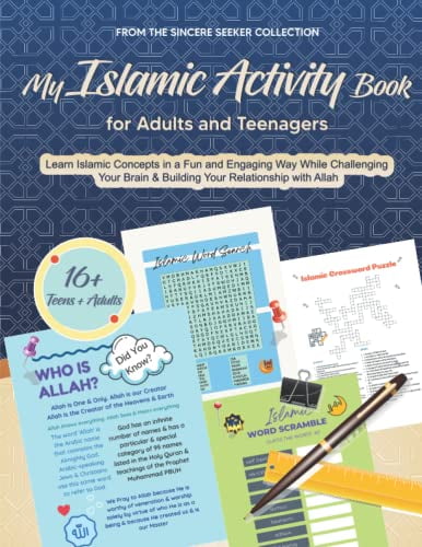 Pre-Owned My Islamic Activity Book for Adults and Teenagers: Learn ...