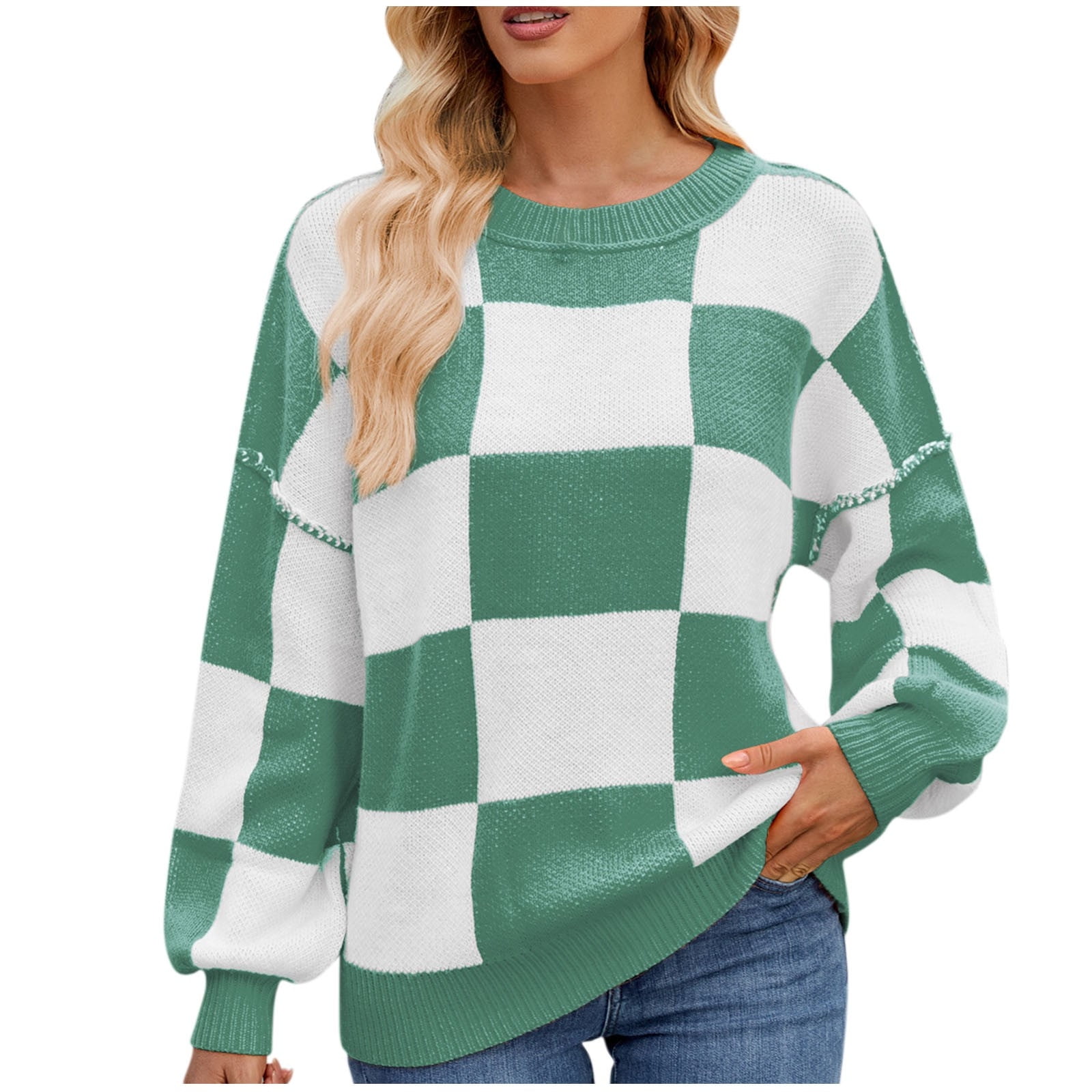 My Items BeiFu Sweaters for Women Turtle Neck Long Sleeve Pullover ...
