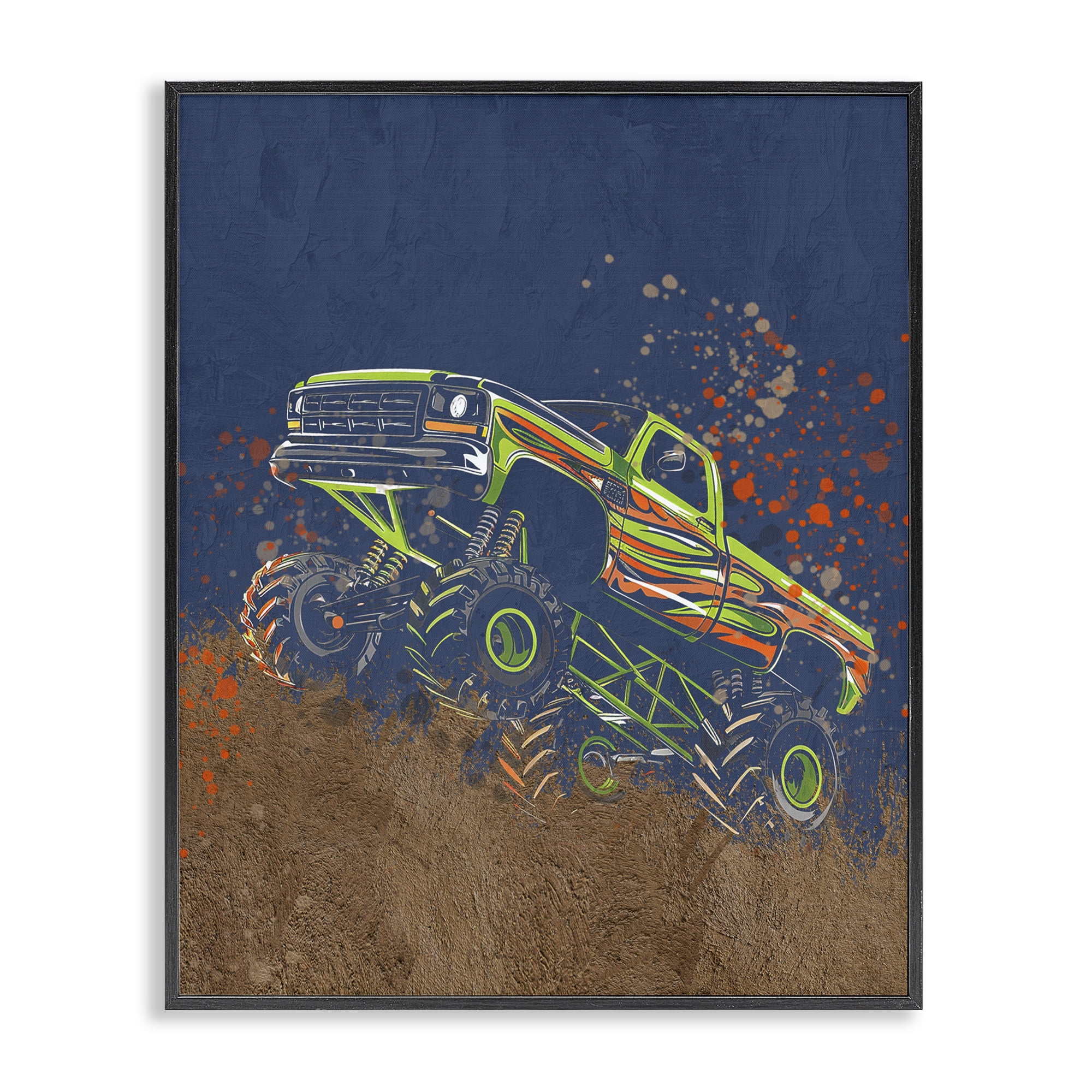 My Jam Truck Adventure Black Framed Giclee Art, design by Kim Allen ...