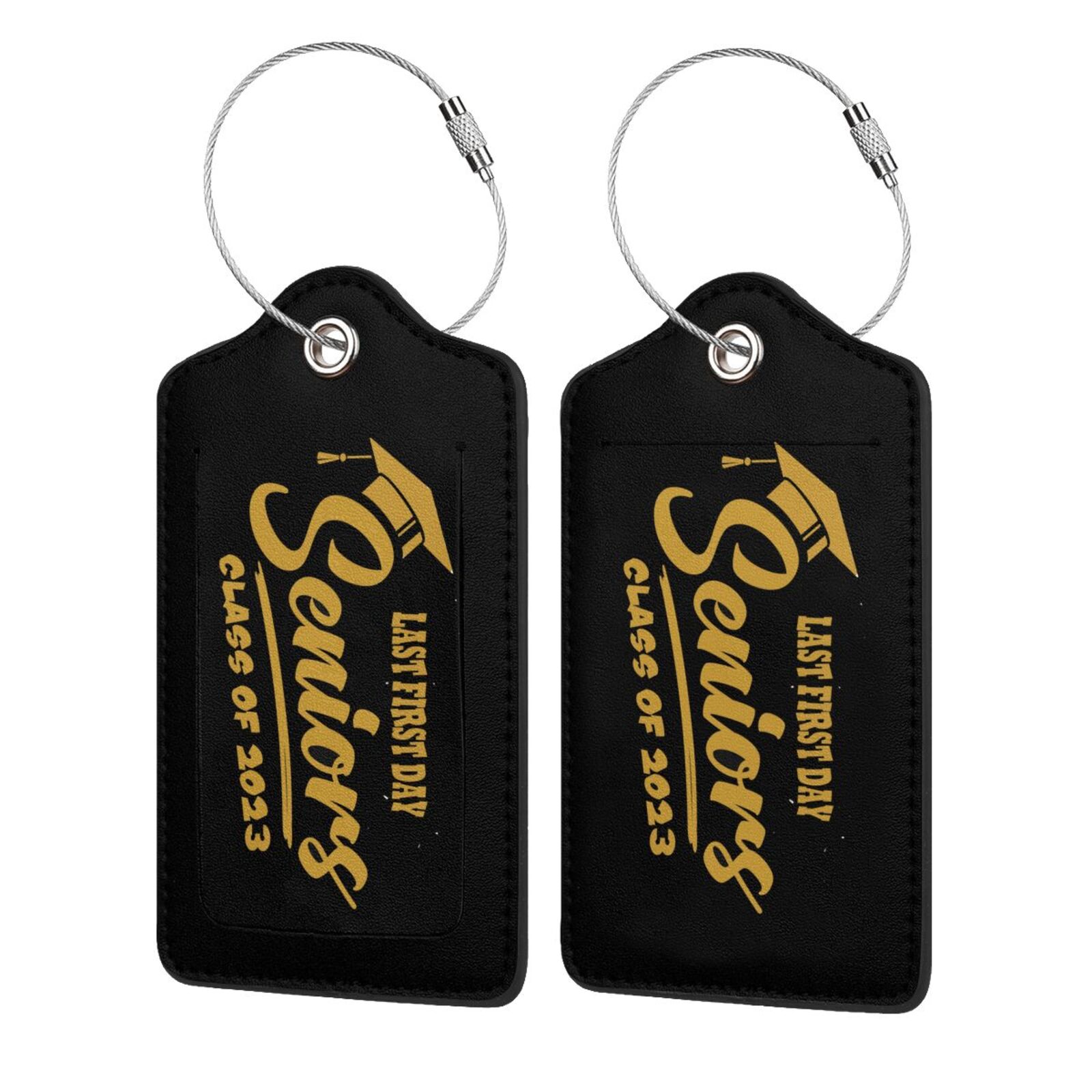 My Last First Day Senior Class Of 2024 Luggage Tags for Suitcase Tags ...