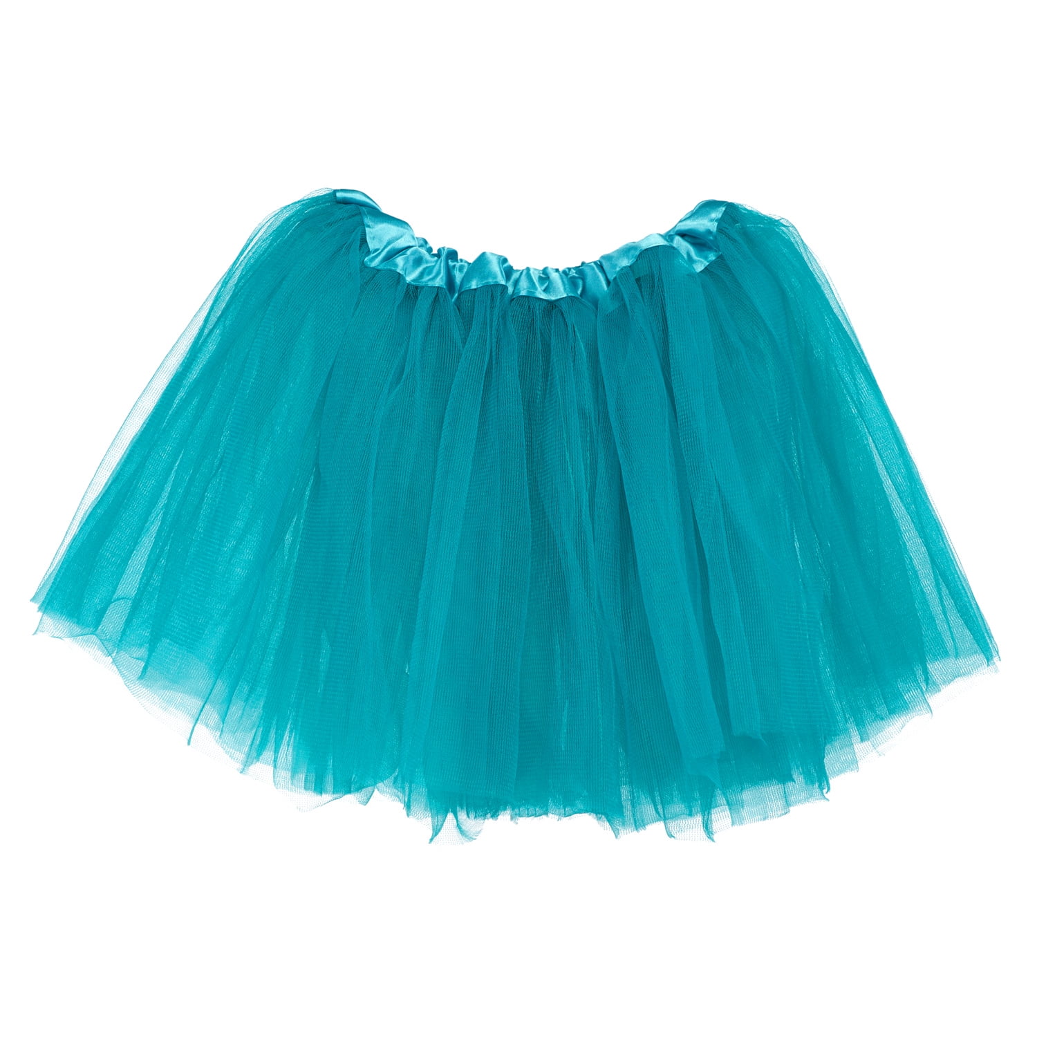 My Lello Little Girls Tutu 3-Layer Ballerina Teal - Walmart.com