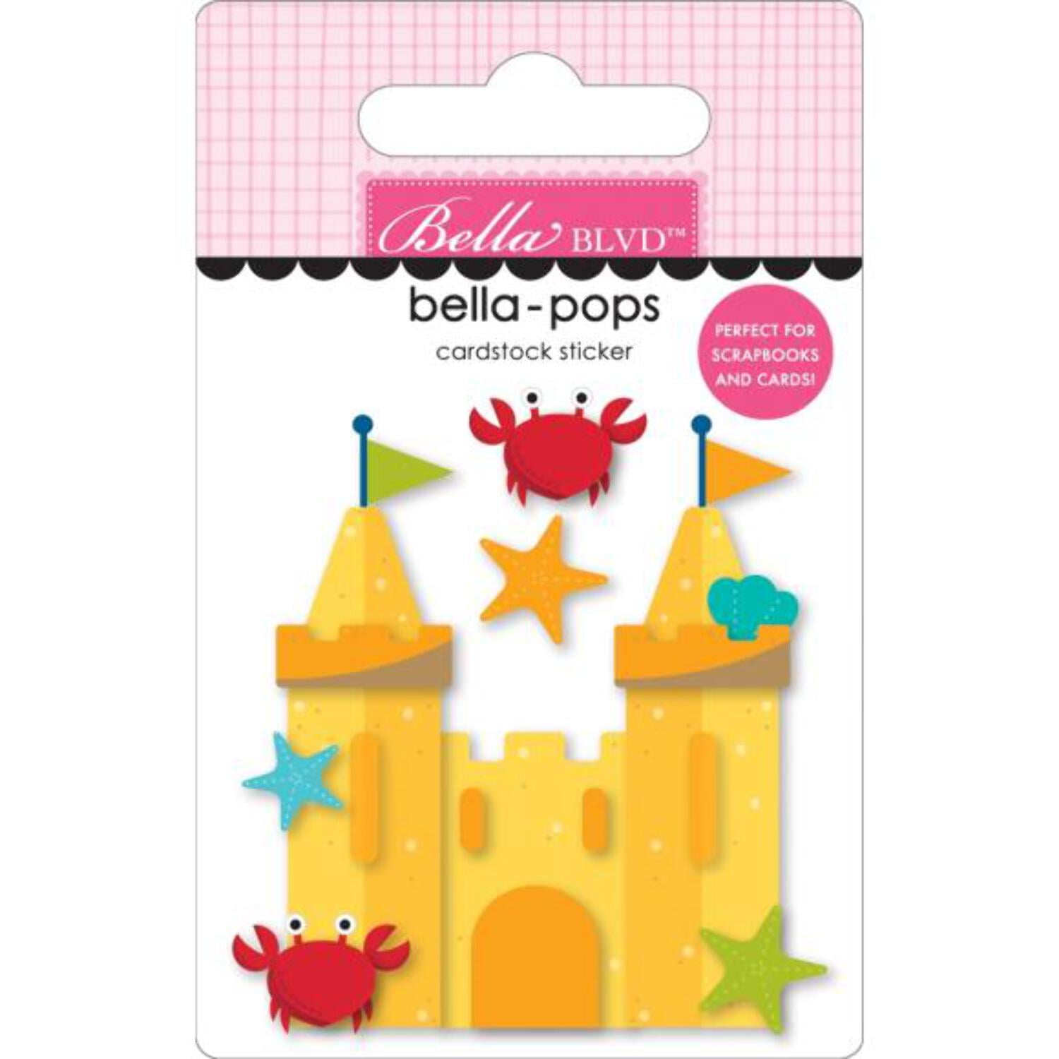 My Life 365 Bella -Pops 3D stickers Beach Fun - Walmart.com
