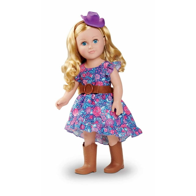 My Life As 18 Poseable Cowgirl Doll Blonde Hair Soft Torso