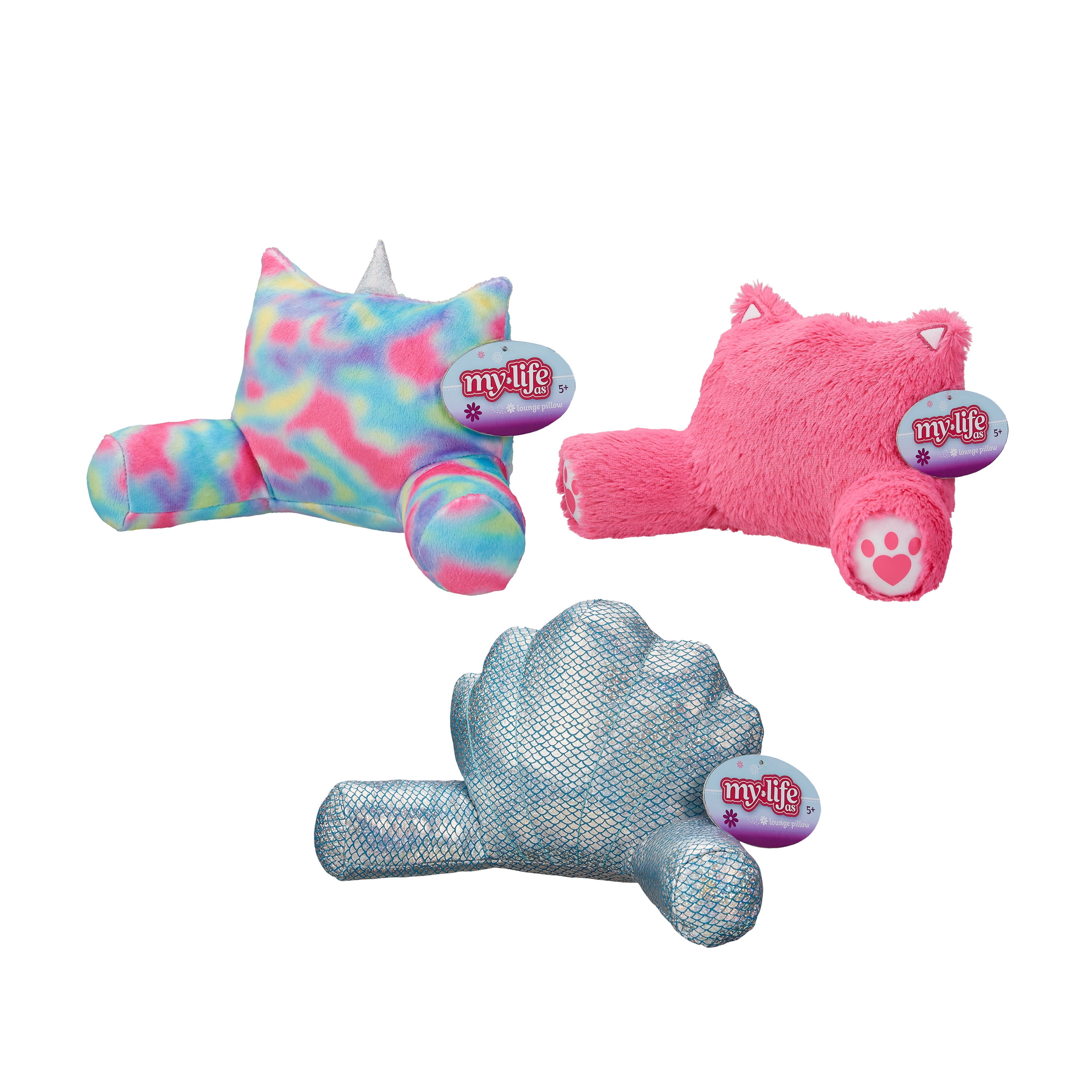 My Life As Fluffy Lounge Pillow 18" Dolls Accessory, Multicolor ...