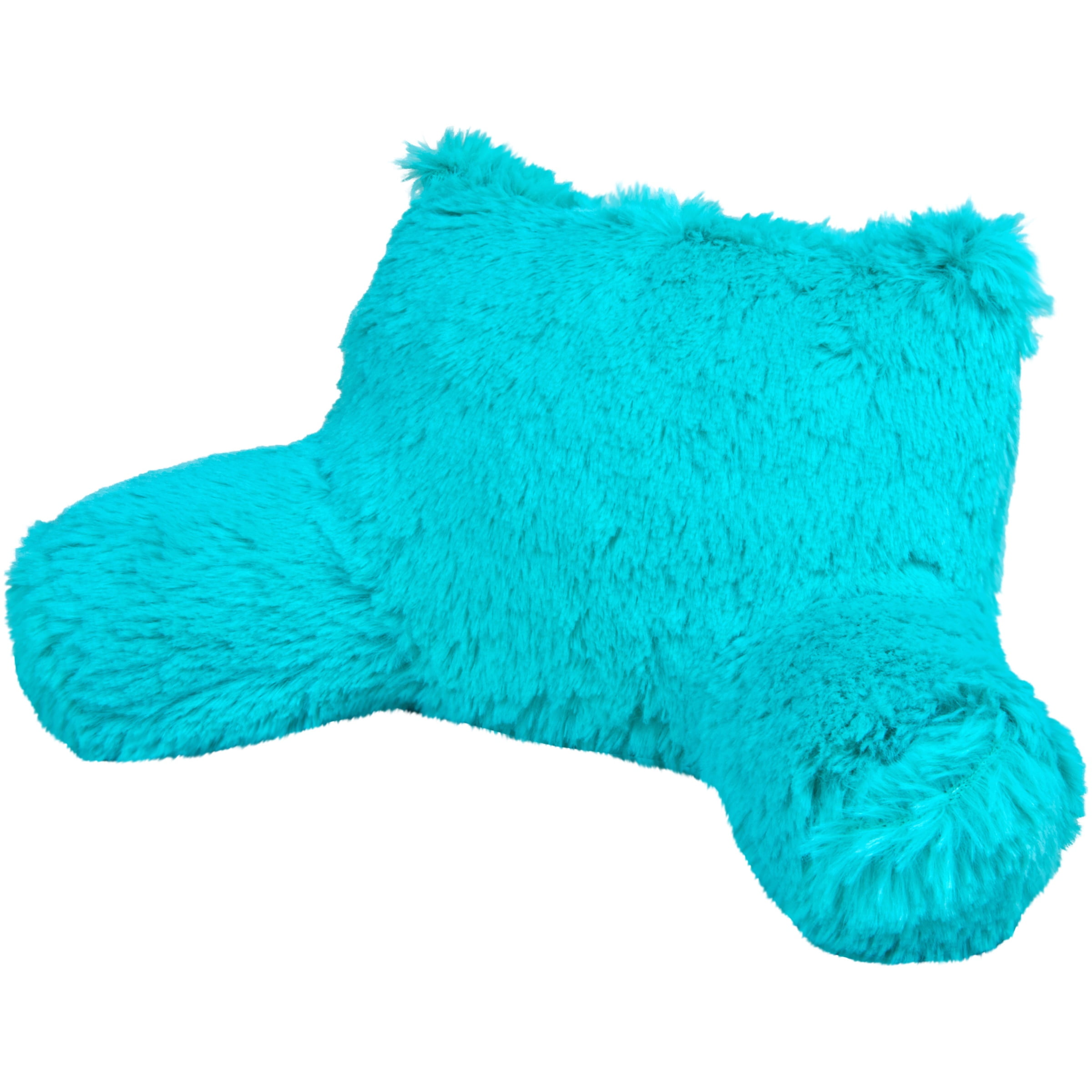 My Life As Fluffy Lounge Pillow, Turquoise, Designed to Fit All 18 ...