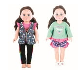 My Life As Rainbow Vest & Leggings and My Life As Mint & Berry Pajamas ...