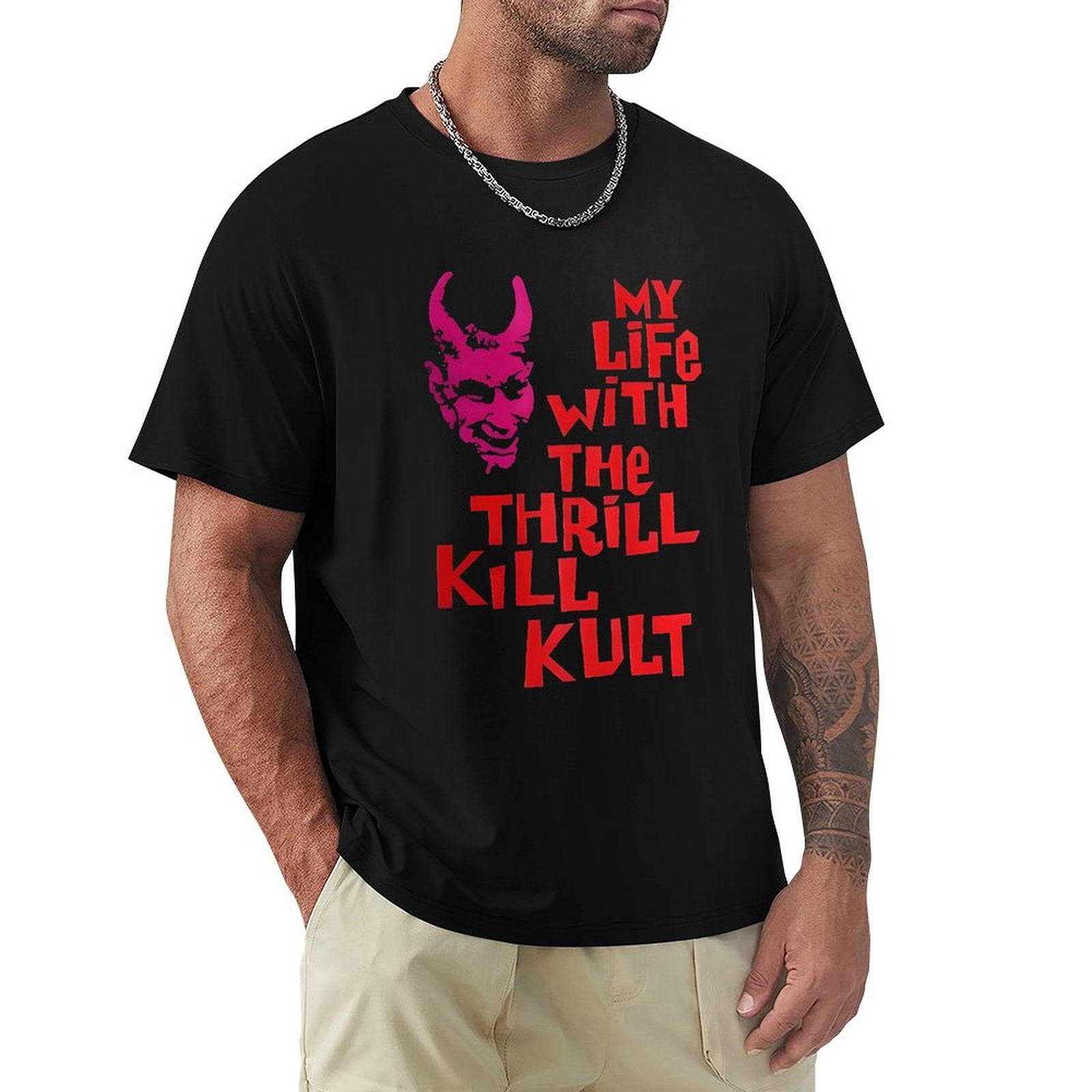 My Life With The Thrill Singer Kill Kult Band Zesty Men's Classic Short ...