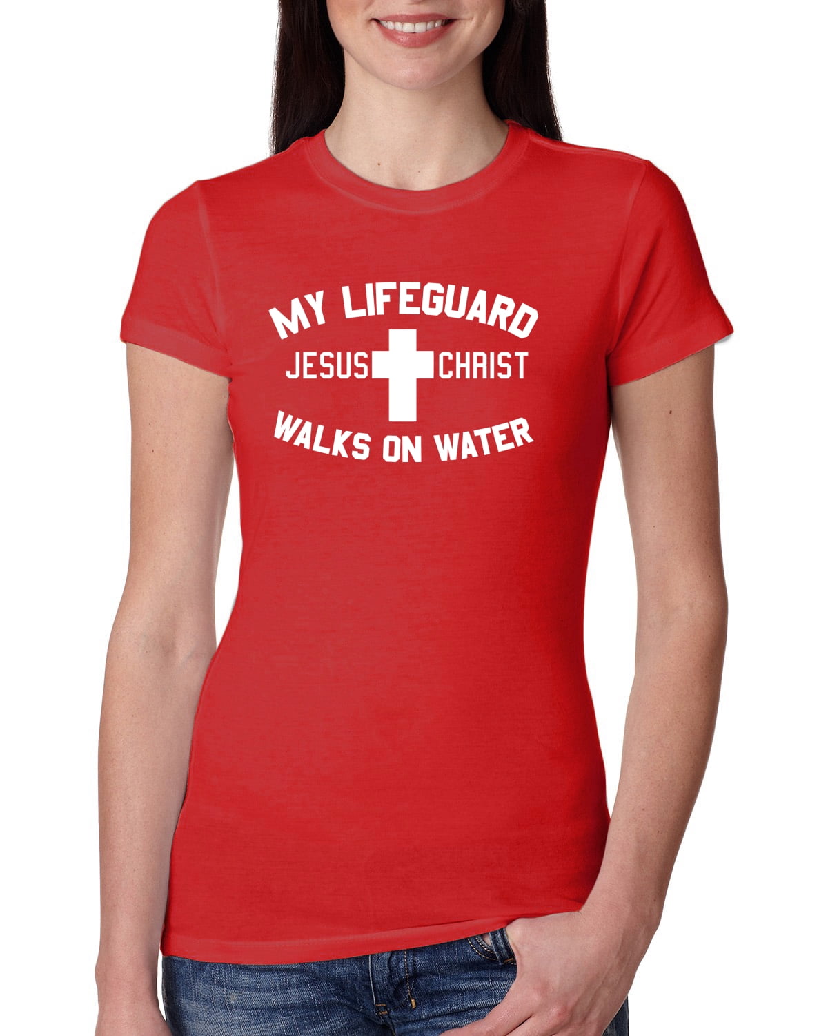 My Lifeguard Walks on Water Jesus Christ Bible | Womens Inspirational ...