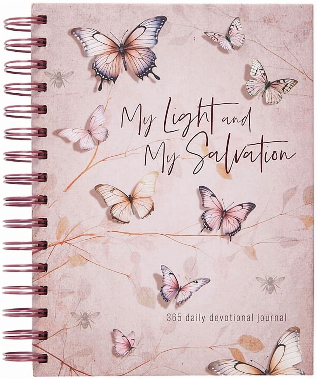My Light and My Salvation: 365 Daily Devotional Journal, (Spiral-Bound ...
