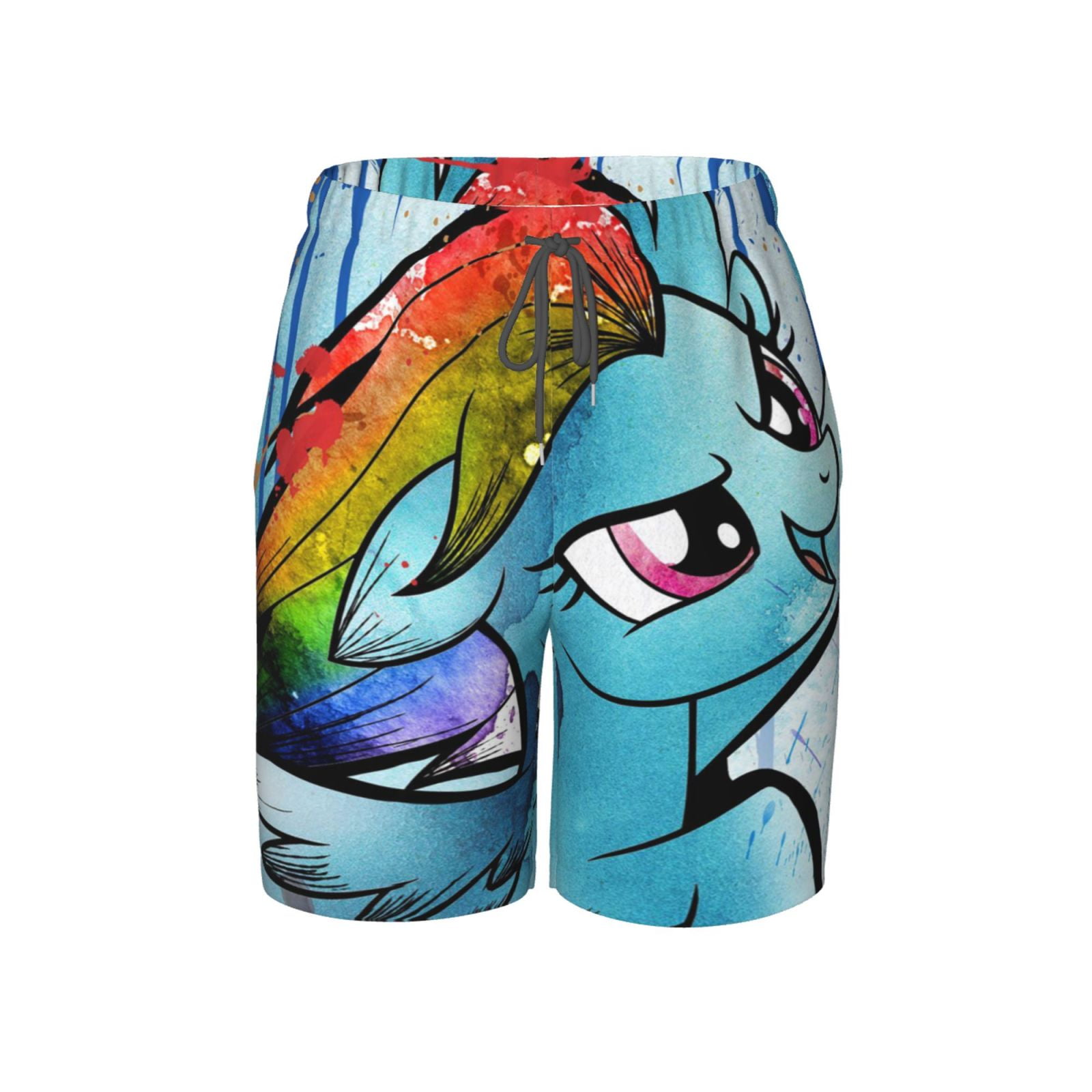 My Lit-tle Pony Boy's Swim Trunks Quick Dry Board Shorts Kids Beach ...