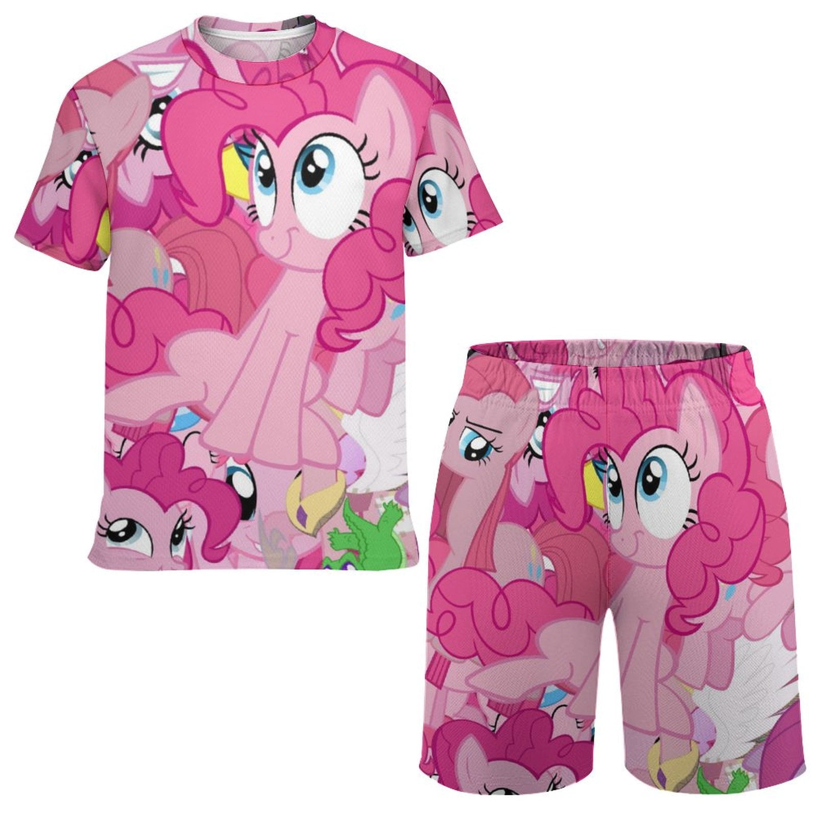 My Lit-tle Pony Boys Short Sleeve T-Shirt And Shorts Outfit Set ...