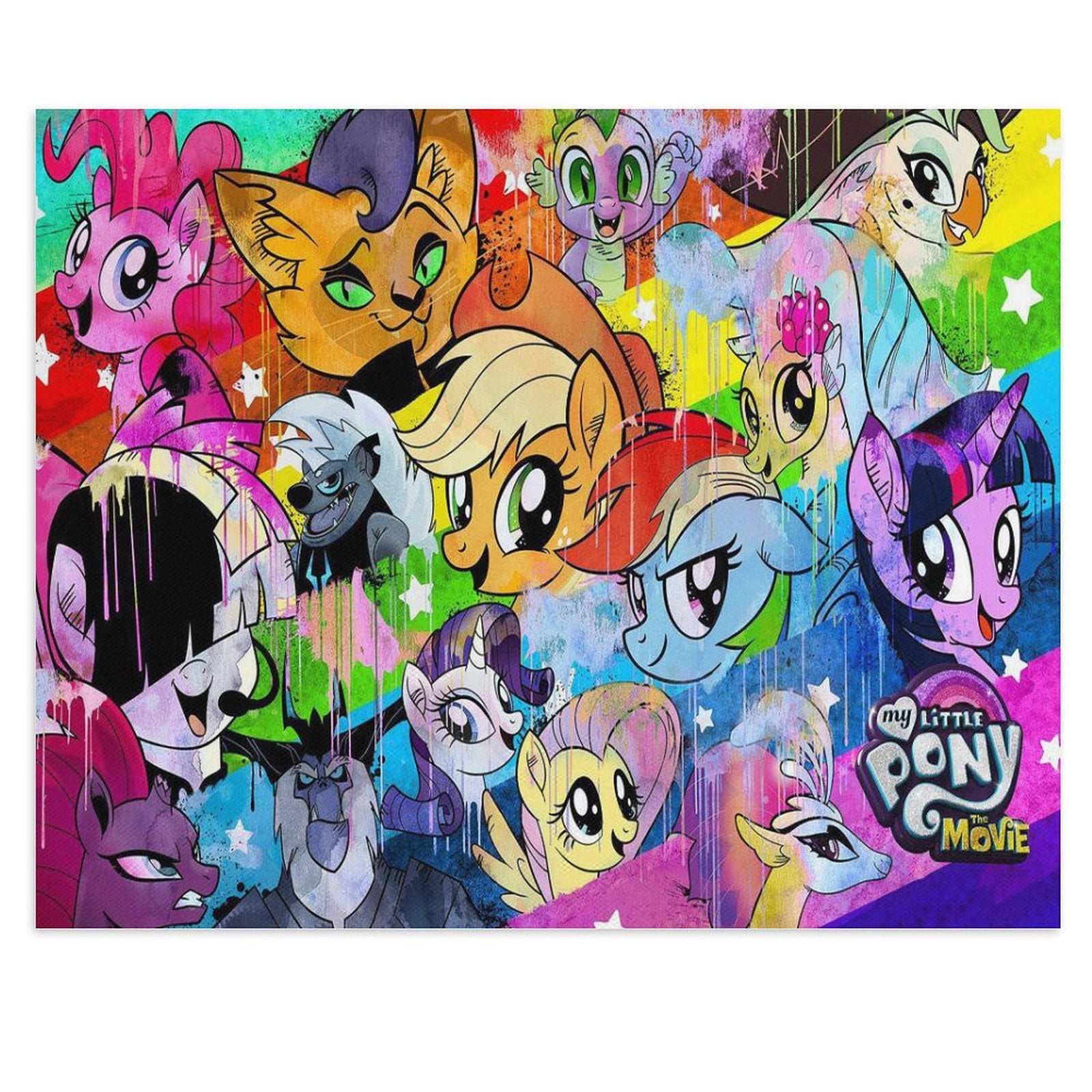 My Lit-tle Pony Canvas Wall Art Painting Artwork Picutures Wall Decor ...