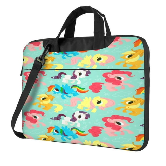 My Lit-tle Pony Laptop Bag with Extra Pocket Soft Carrying Handle ...