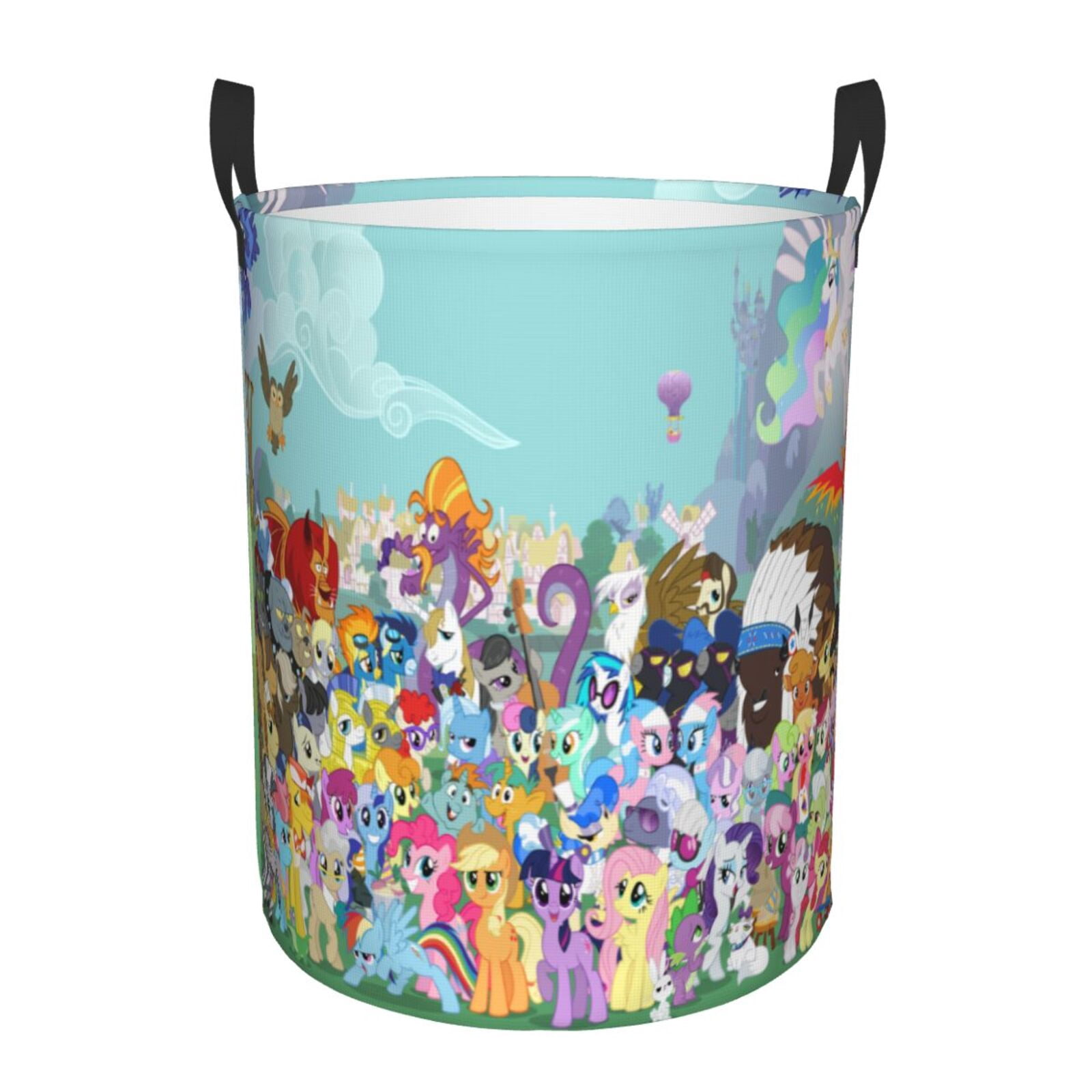 My Lit-tle Pony Laundry Hamper Cartoon Car Nursery Hamper Large Baby ...