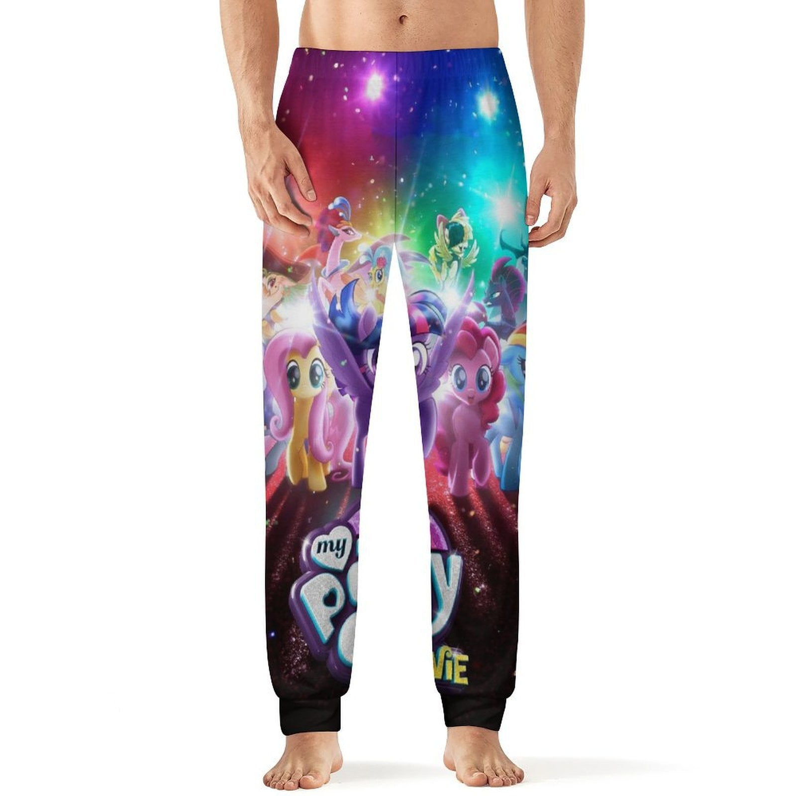 My Lit-tle Pony Men's Pajama Pants Ultra Lightweight Pjs Bottoms ...