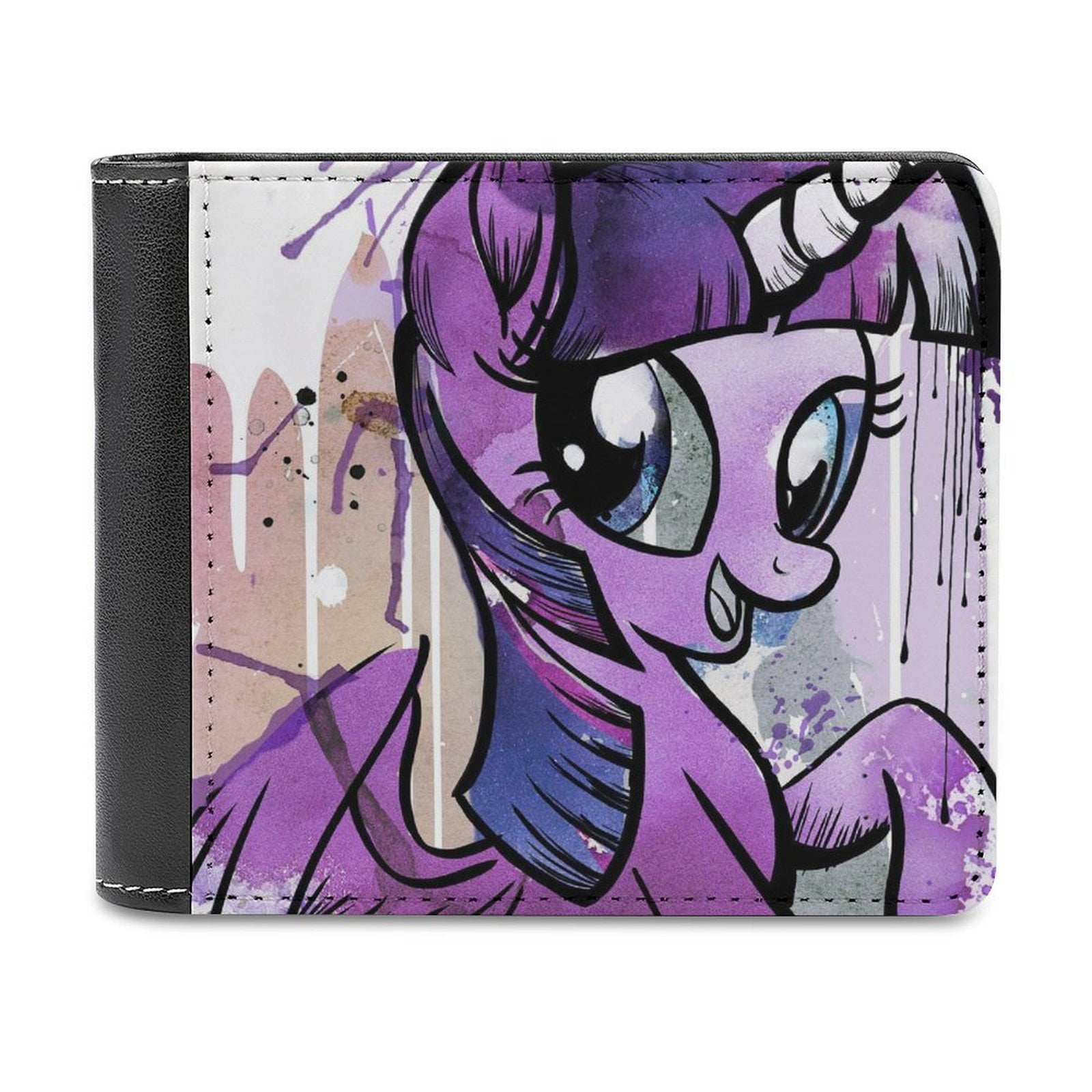 My Lit-tle Pony Mens Wallet Genuine Leather Bifold Extra Capacity ...