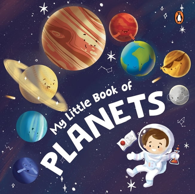 My Little Book of Planets: Fun Illustrated Board Book of Planets a ...