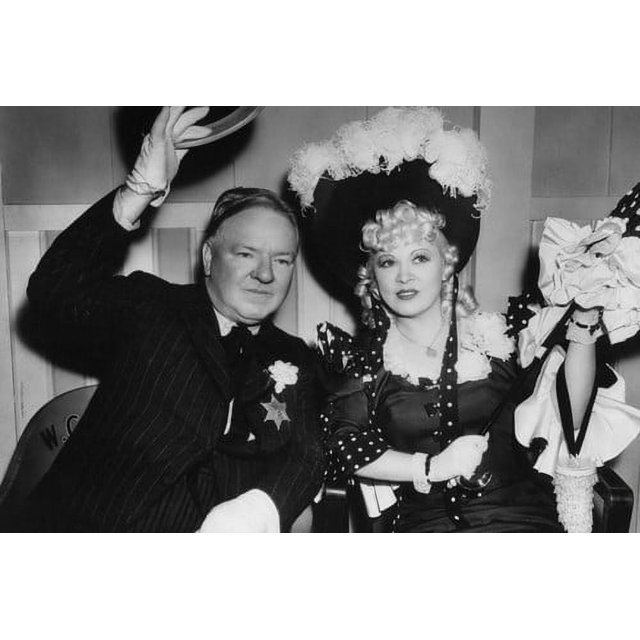 My Little Chickadee Mae West W.C. Fields 24x36 Poster - Walmart.com