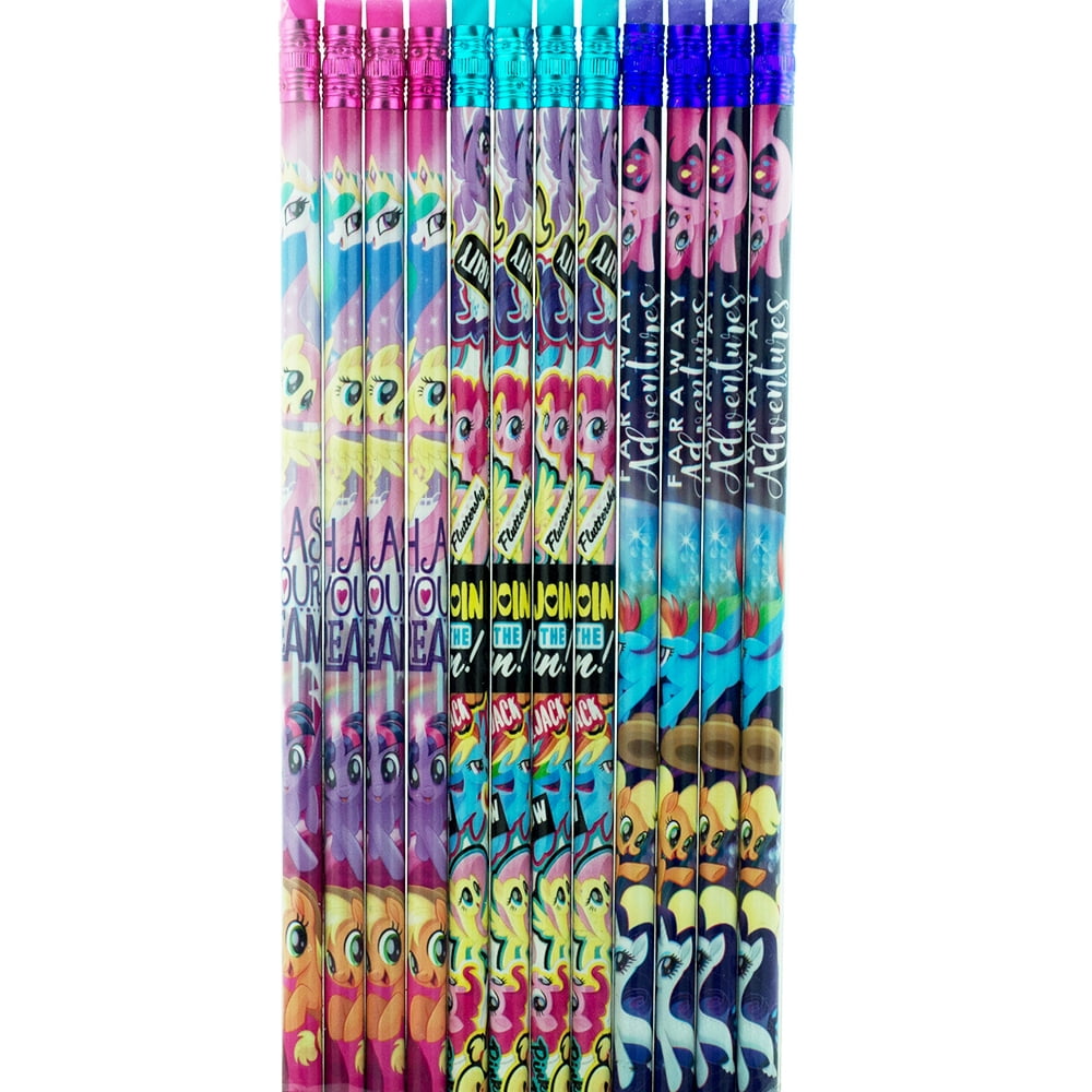 My Little Pony 12 Wood Pencils Pack - Walmart.com