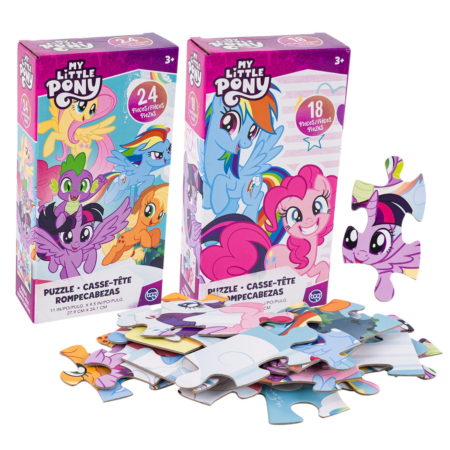 My Little Pony 24pc & 48pc Puzzles, 2 assorted ,3+ YEARS - Walmart.com