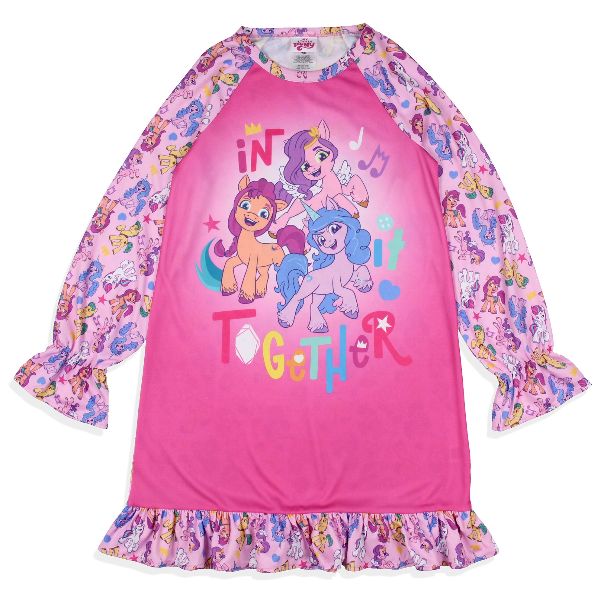 My Little Pony: A New Generation Girls' Sunny Starscout Pajama ...