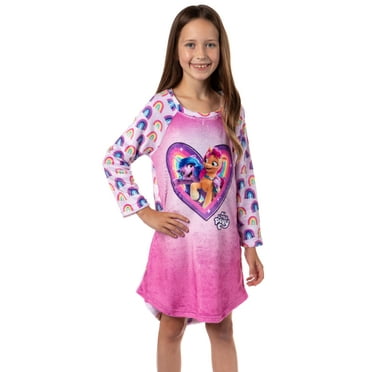 Spongebob Squarepants Girls Nightgown and Slippers, 2-Piece Pajama Set ...