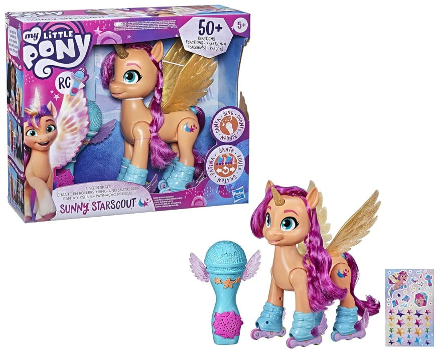 My Little Pony: A New Generation Movie Sing 'N Skate Sunny Starscout ...