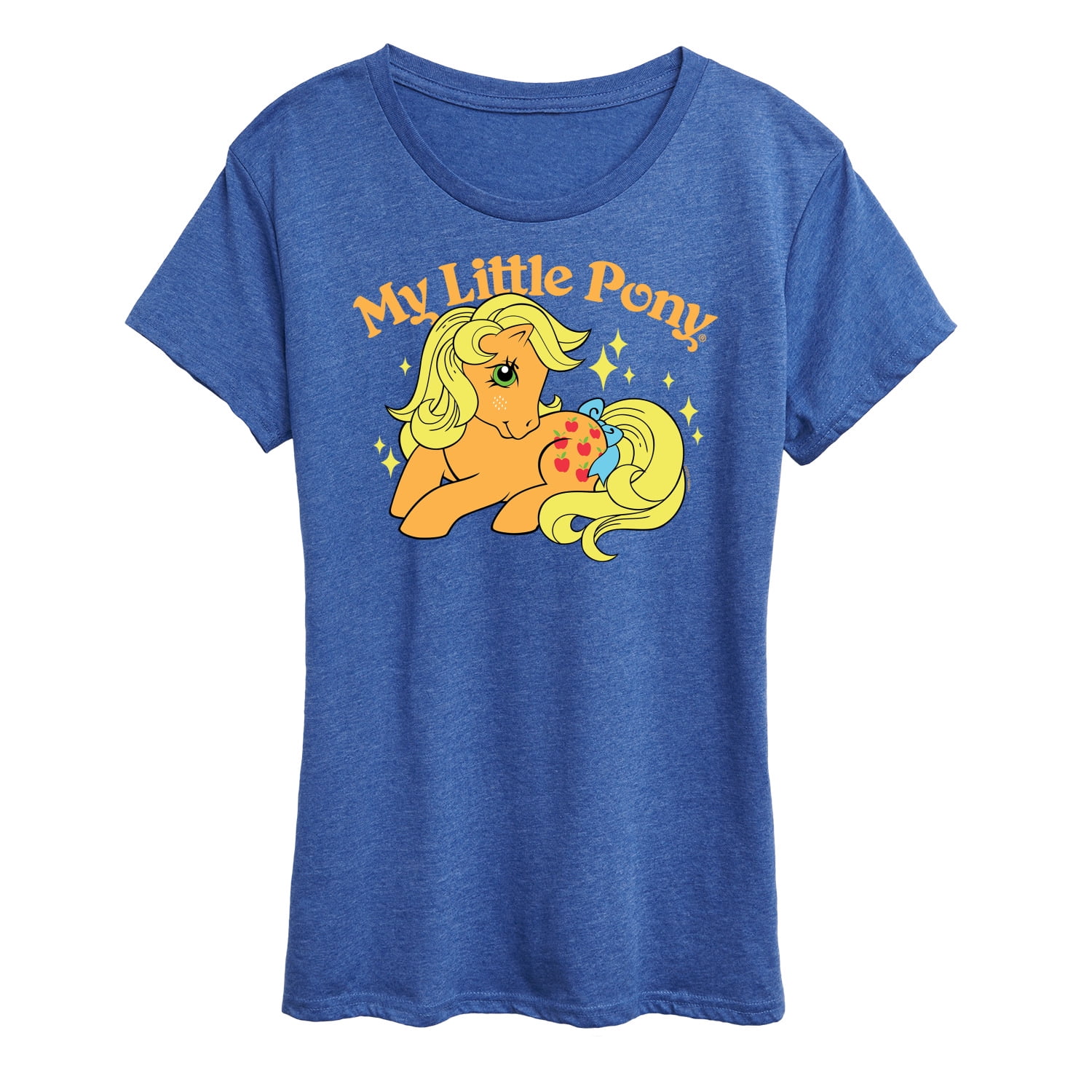 My Little Pony - Applejack Logo - Women's Short Sleeve Graphic T-Shirt ...