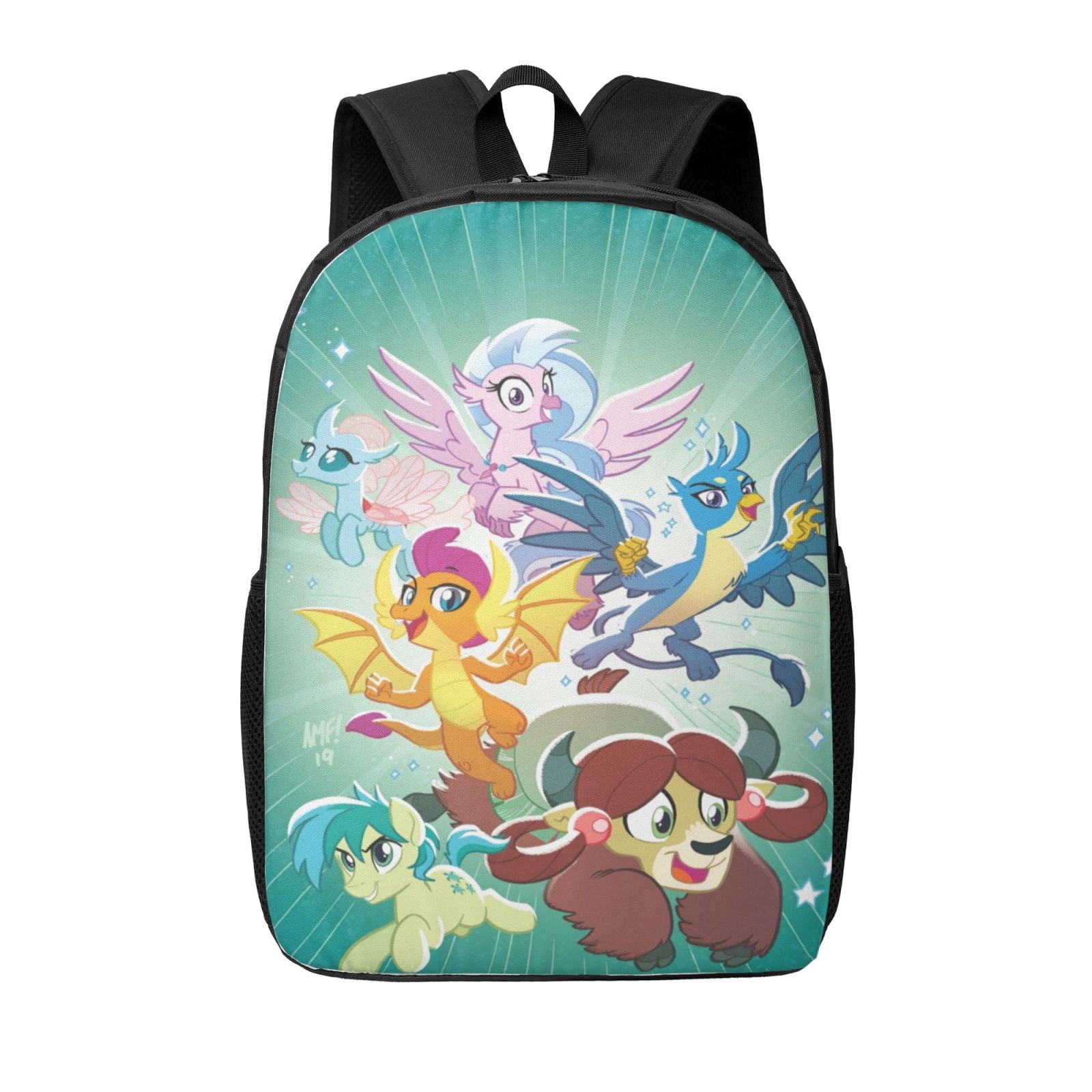 My Little Pony Backpacks 17 Inch Cartoon College School Laptop Bag ...