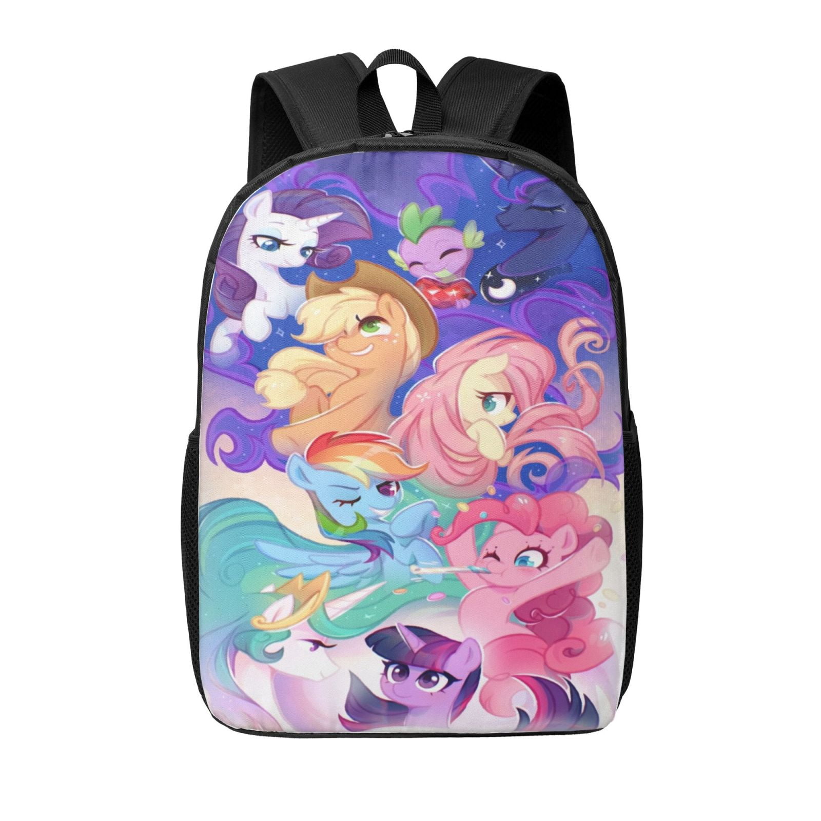 My Little Pony Backpacks 17 Inch Cartoon College School Laptop Bag ...