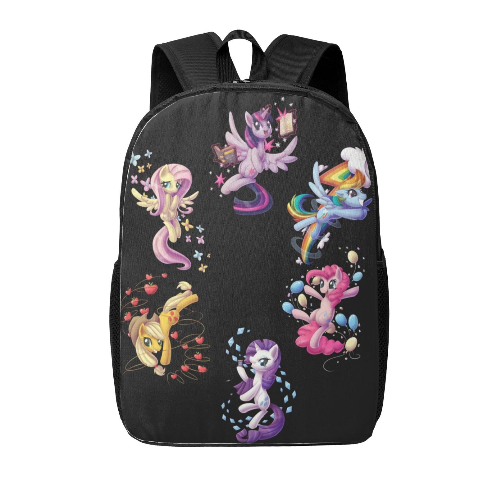 My Little Pony Backpacks 17 Inch Cartoon College School Laptop Bag ...