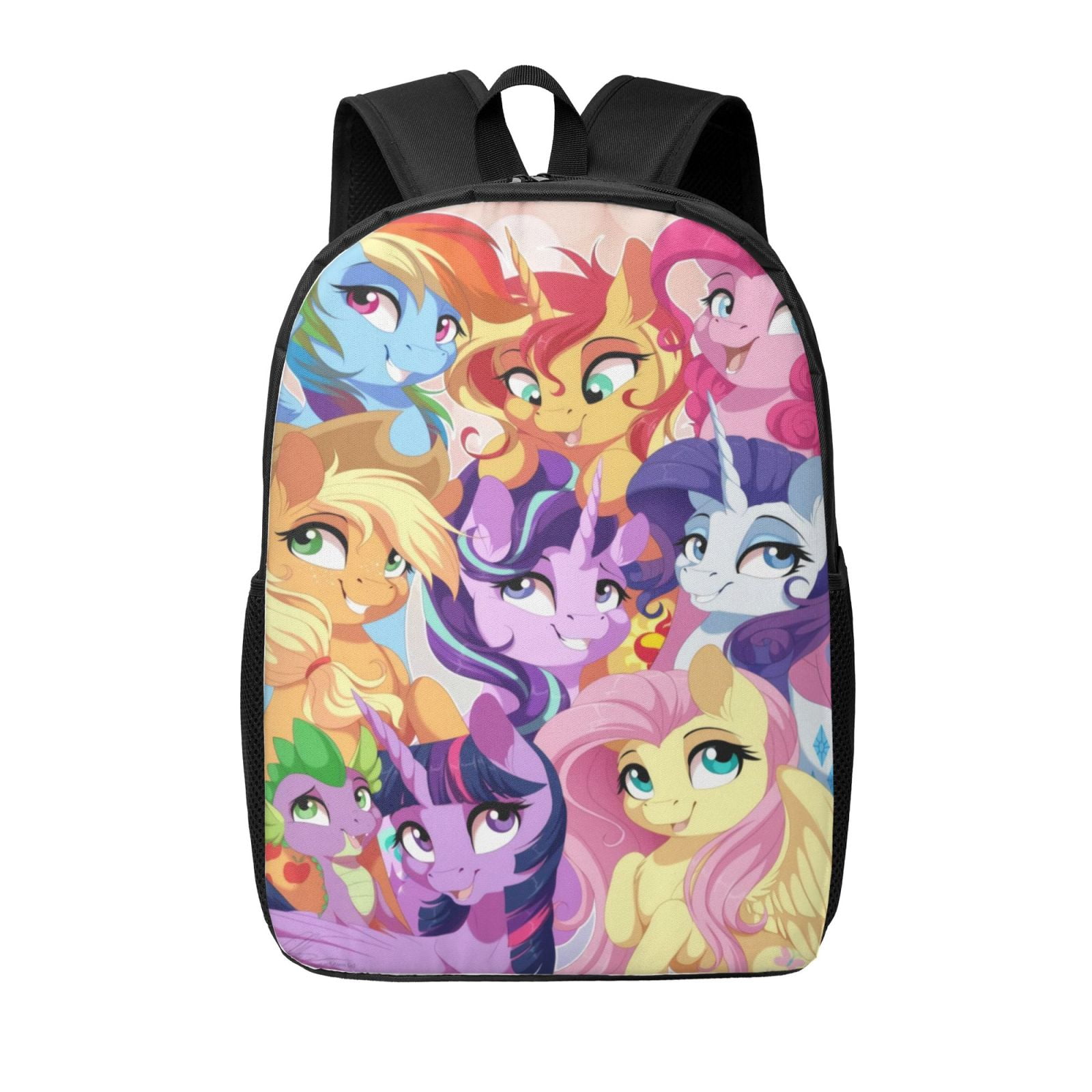 My Little Pony Backpacks 17 Inch Cartoon College School Laptop Bag ...