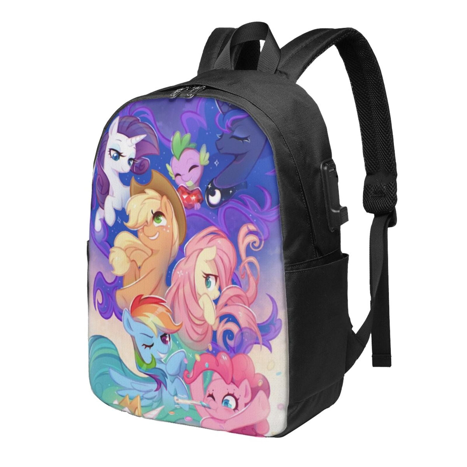 My Little Pony Backpacks 17 Inch Cartoon School Laptop Bag Bookbag with ...