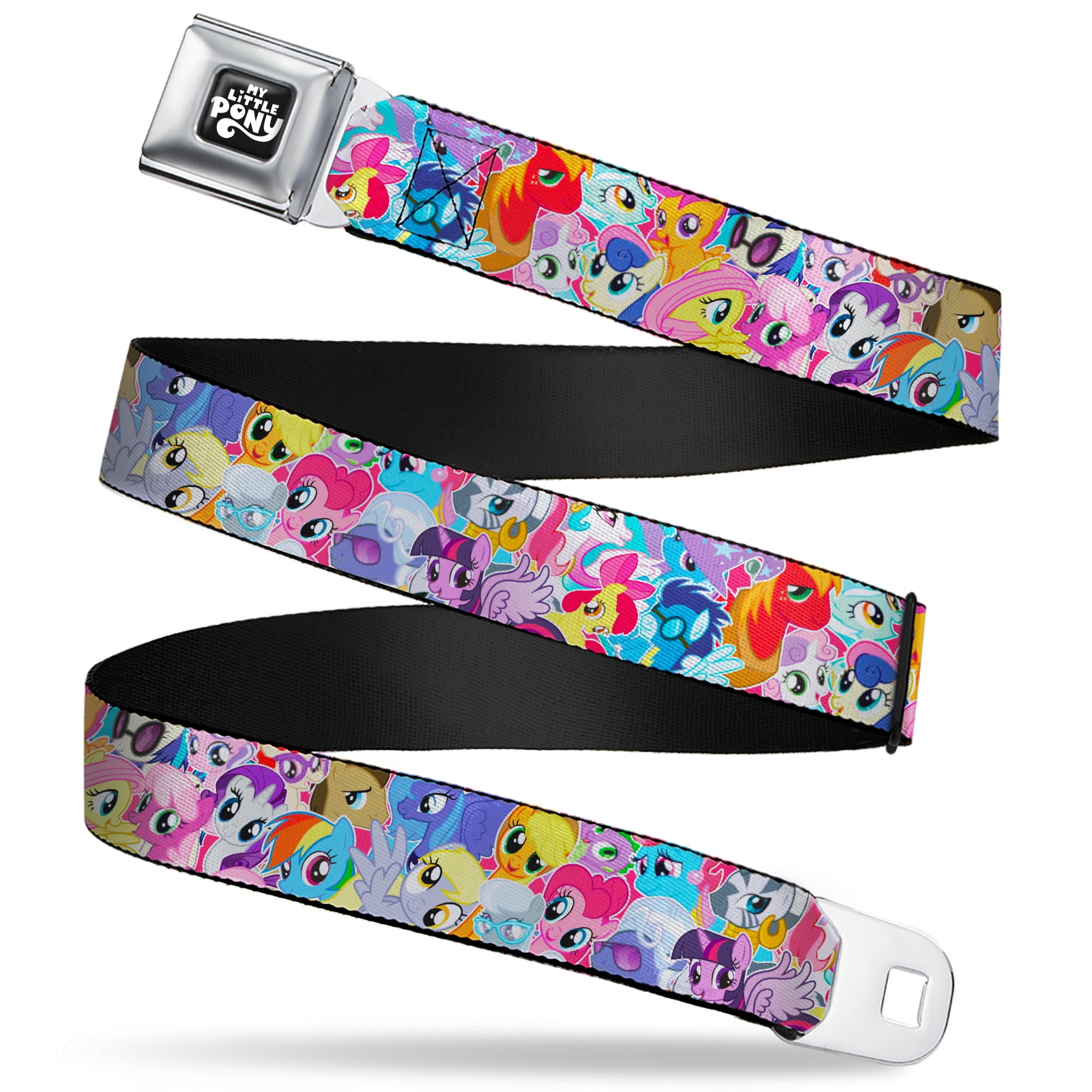 My Little Pony Belt, Seatbelt Buckle Belt, My Little Pony Ponies ...