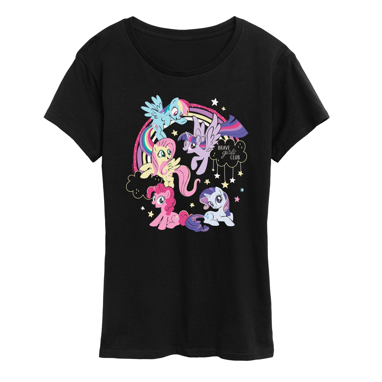 My Little Pony - Brave Girls Club - Women's Short Sleeve Graphic T ...